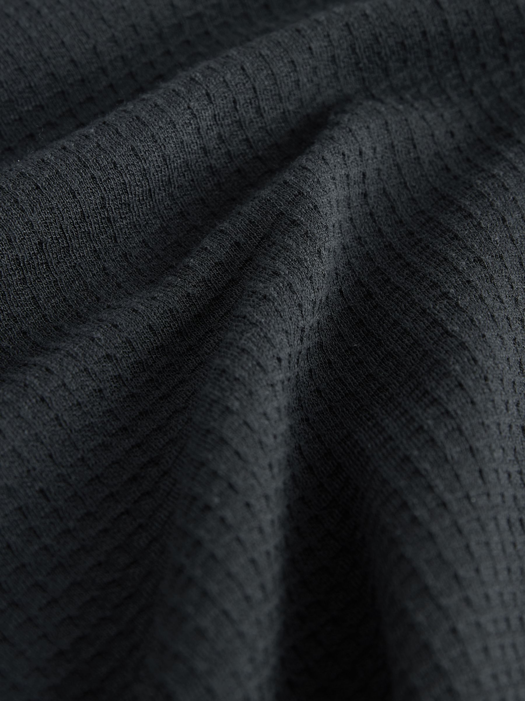 Buy Black Soft Waffle Pyjamas Hoodie Set from the Next UK online shop