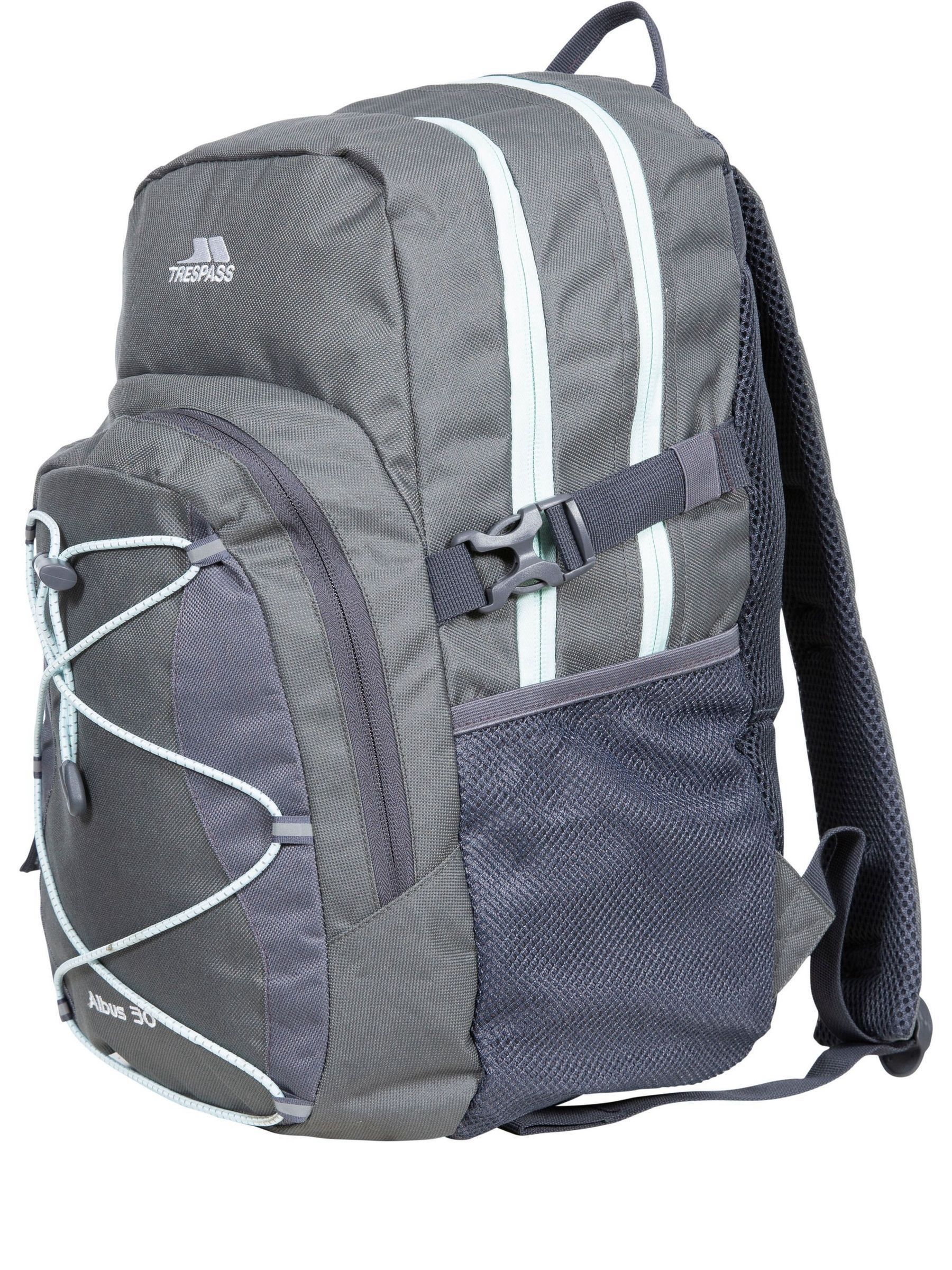 Buy Trespass Grey Albus Casual Backpack from the Next UK online shop