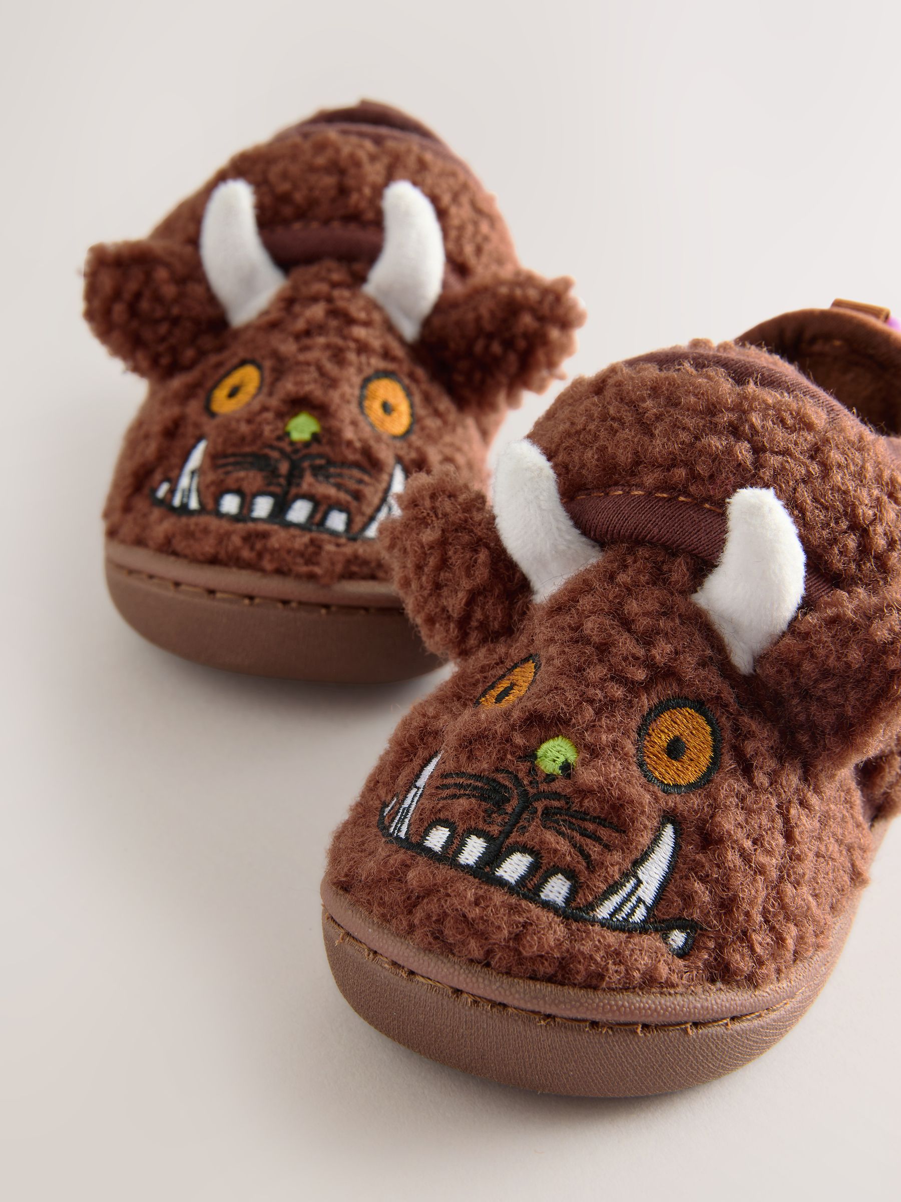 Buy Brown Gruffalo Cupsole Slippers from the Next UK online shop