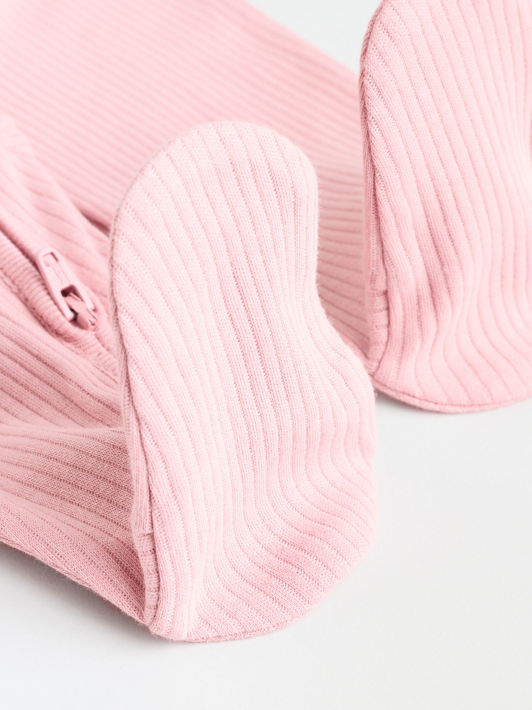 Buy Pink - Two Way Zip Baby Sleepsuits (0-2yrs) from Next Saudi Arabia