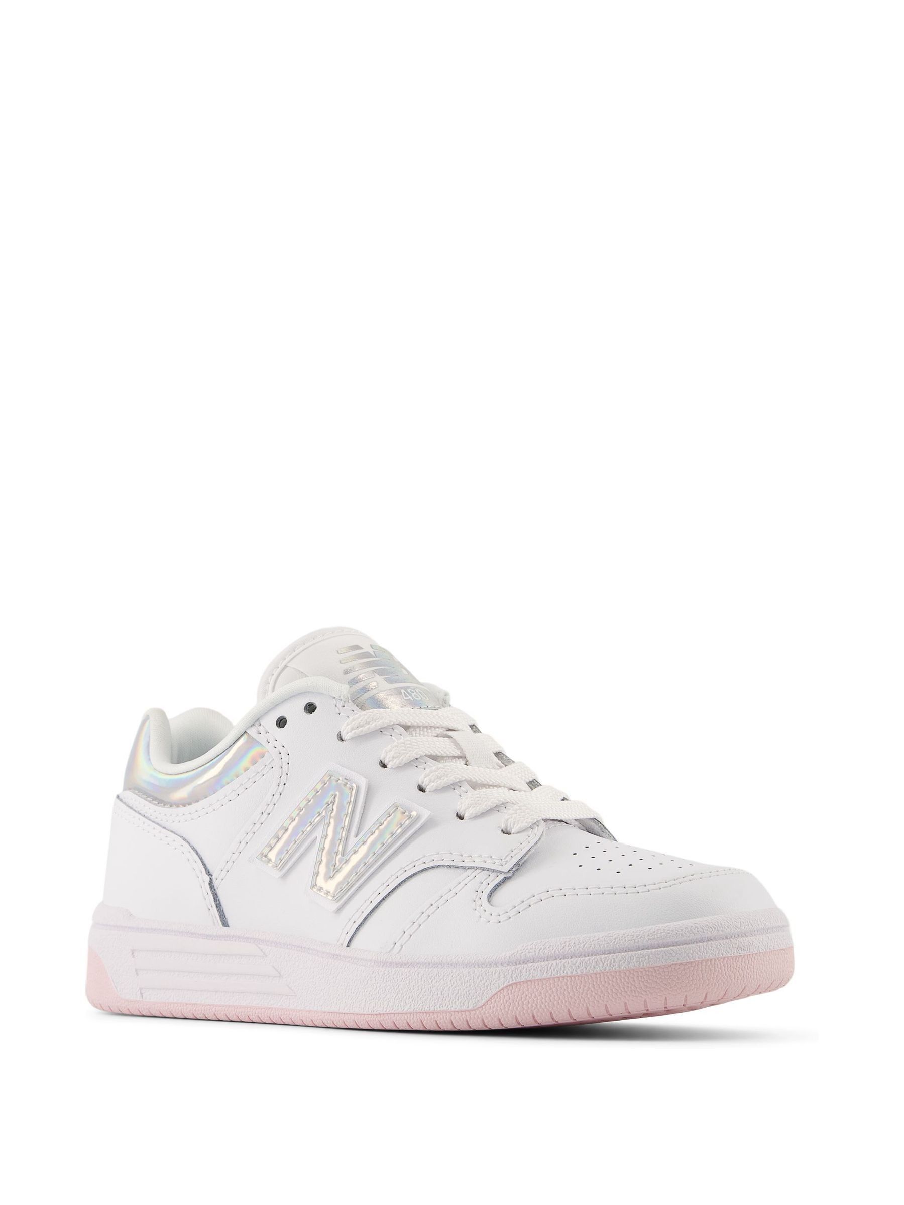 Buy New Balance White/Silver 480 Trainers from Next New Zealand