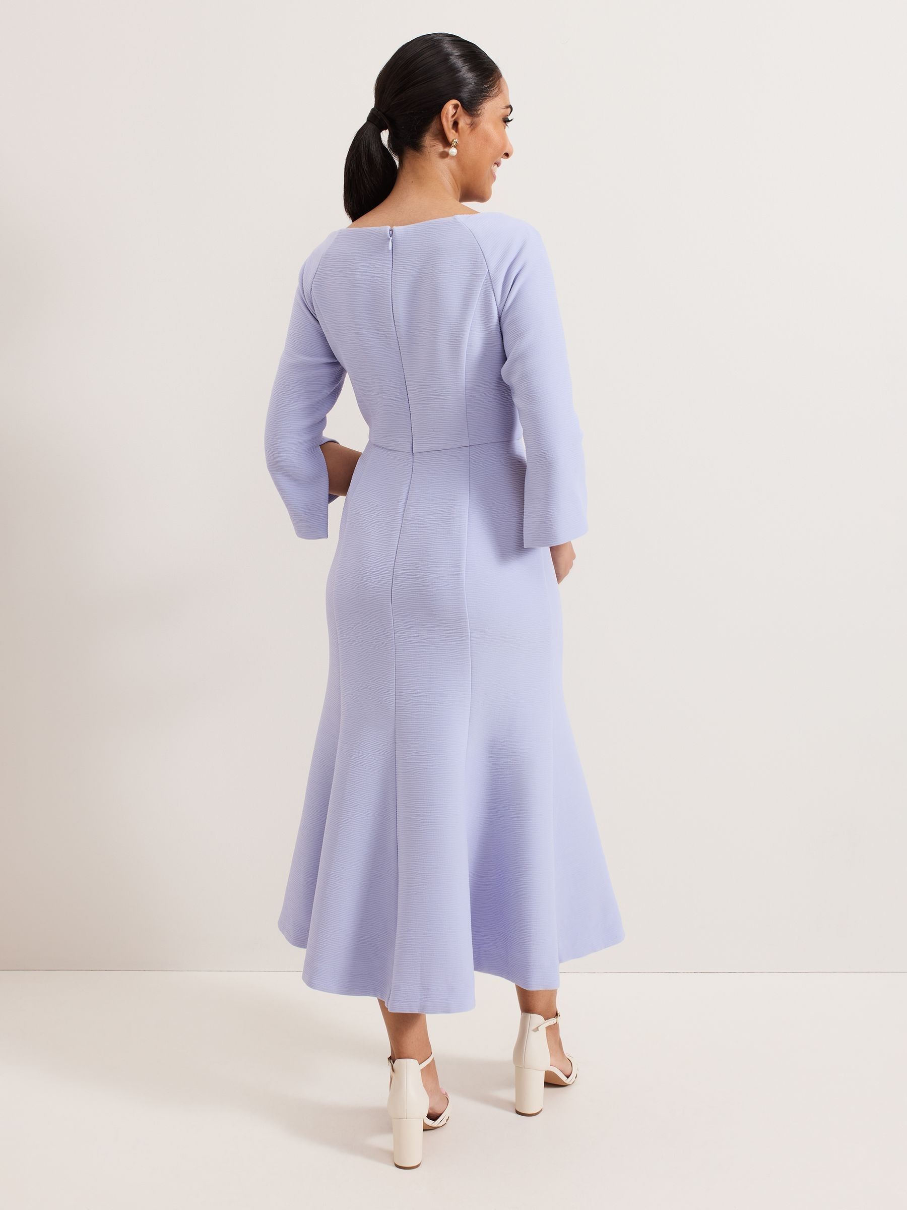 Buy Phase Eight Blue Petite Sienna Tux Dress from the Next UK online shop