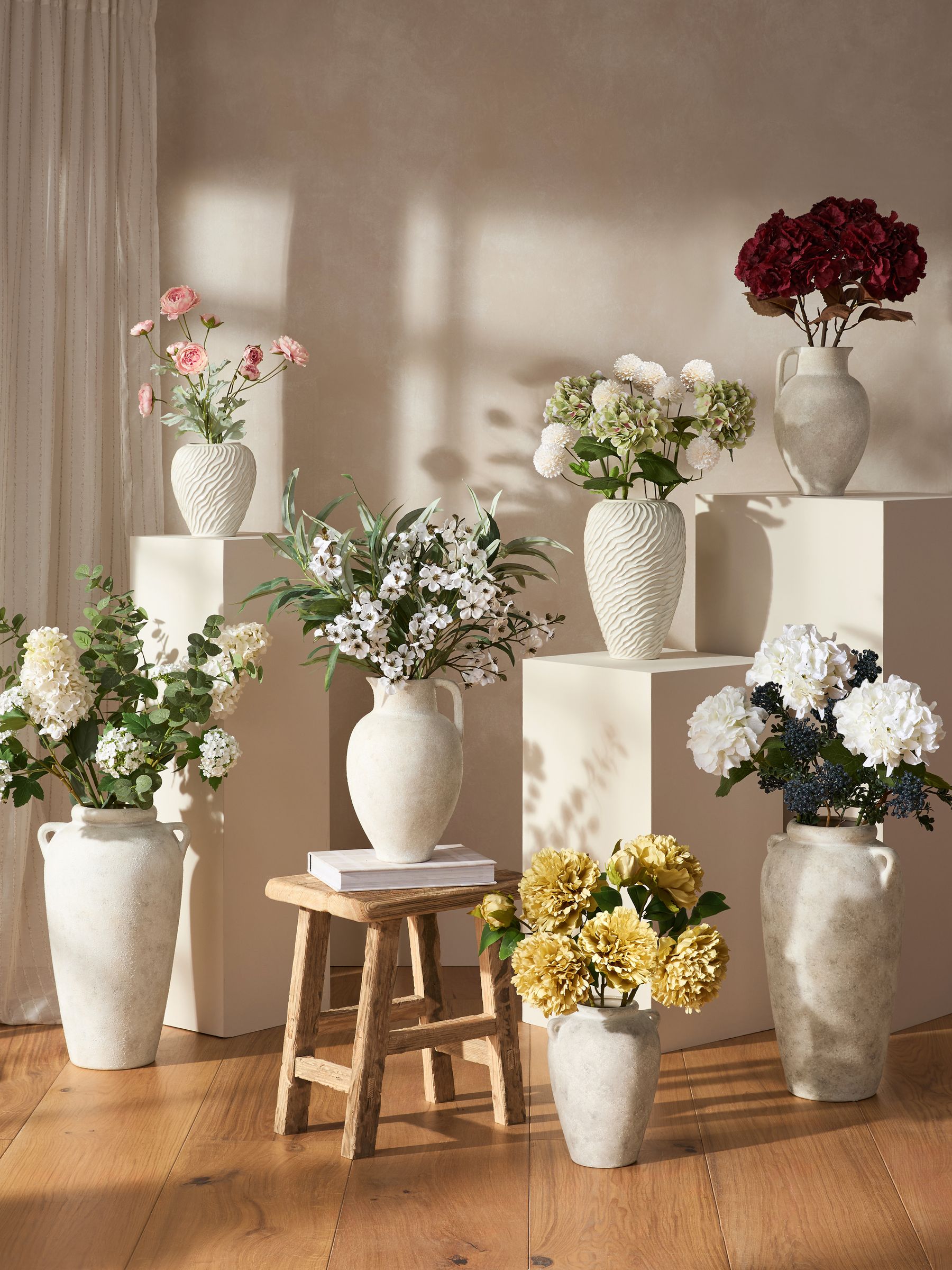 Buy Green Artificial Hydrangea (2 Stems) from the Next UK online shop