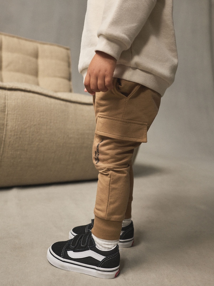 Buy Ecru Off White Utility Sweatshirt and Super Skinny Joggers Set ...