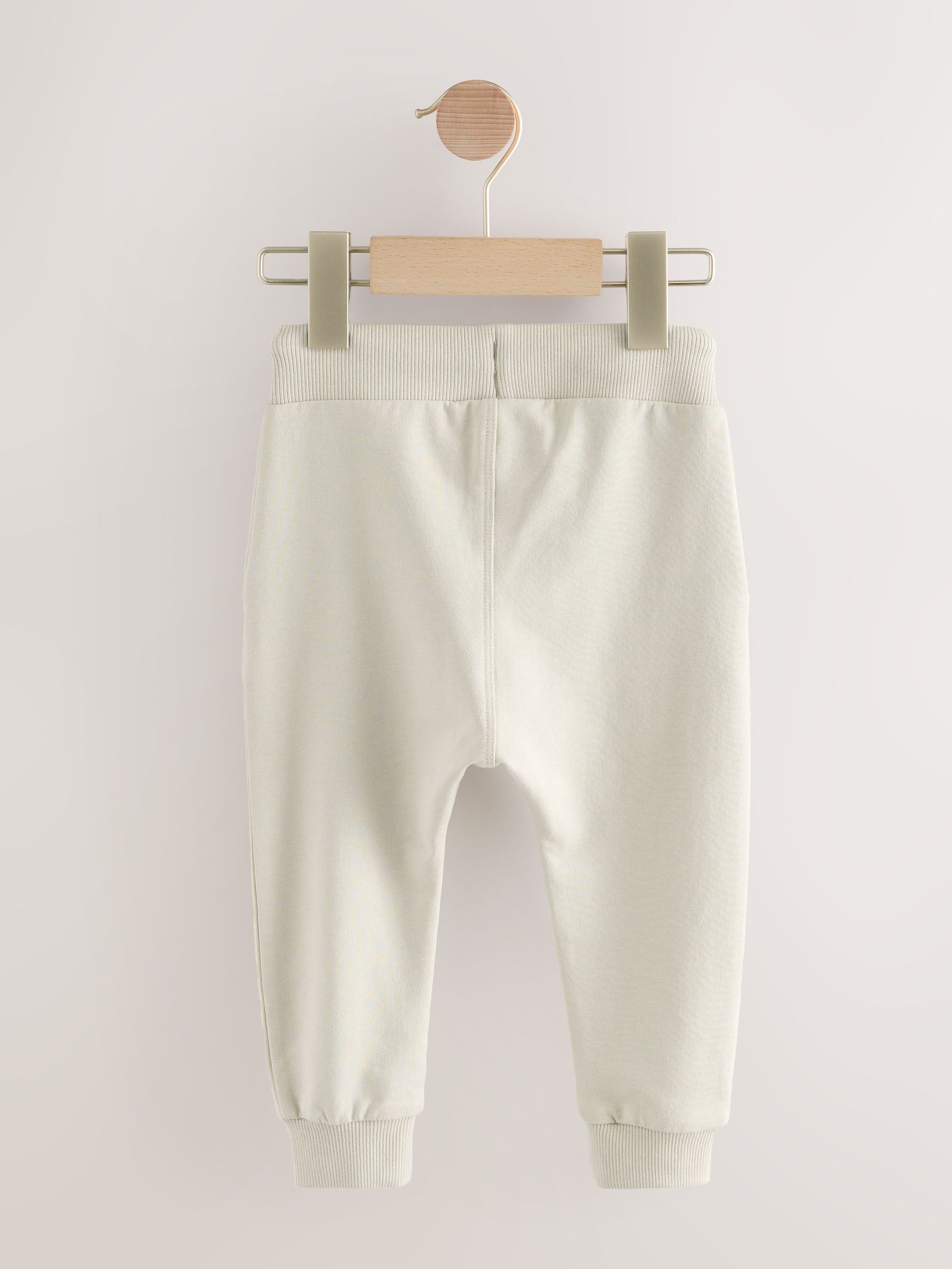 Buy Blue/Ecru/ Navy Blue Skinny Fit Joggers 5 Pack (3mths-7yrs) from ...