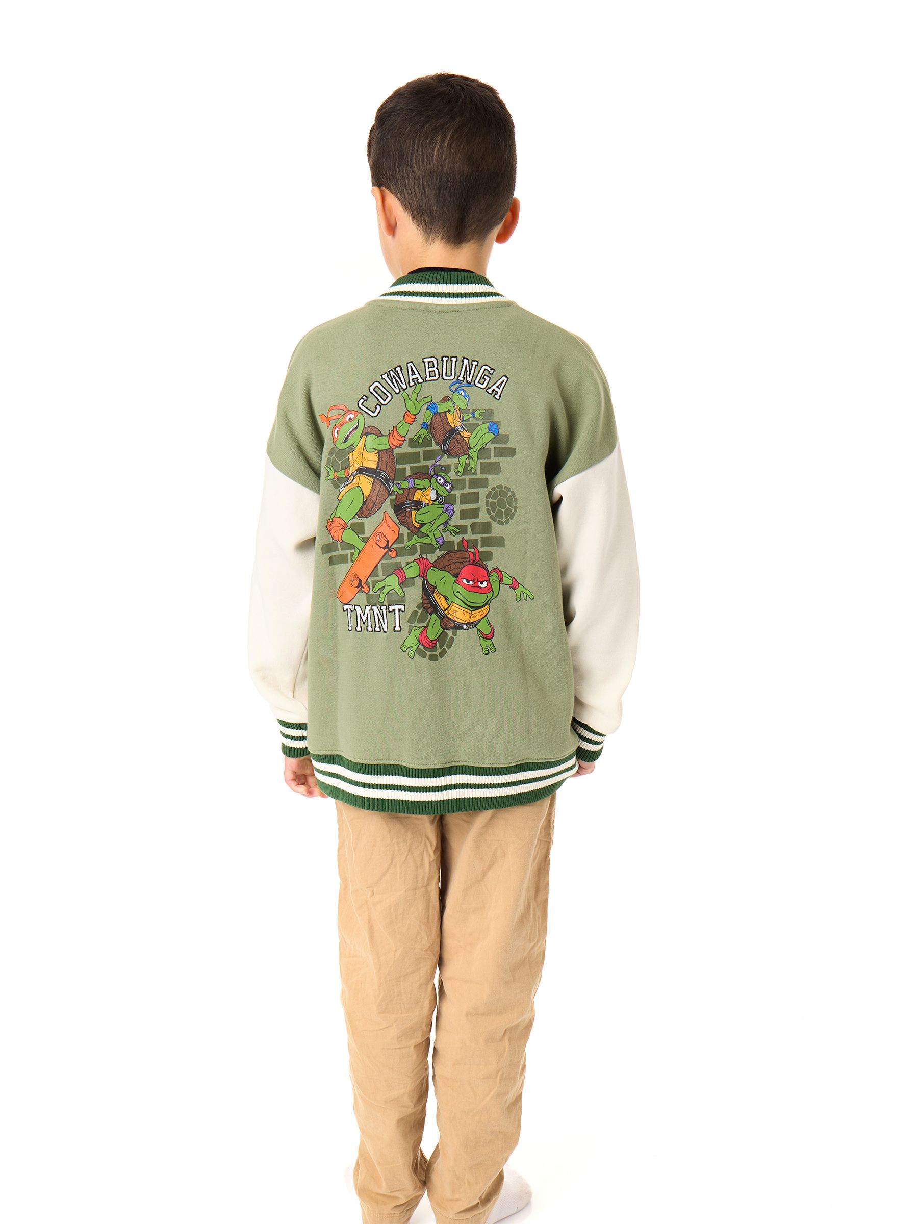Buy Vanilla Underground Green Teenage Mutant Ninja Turtles Boys Jacket ...