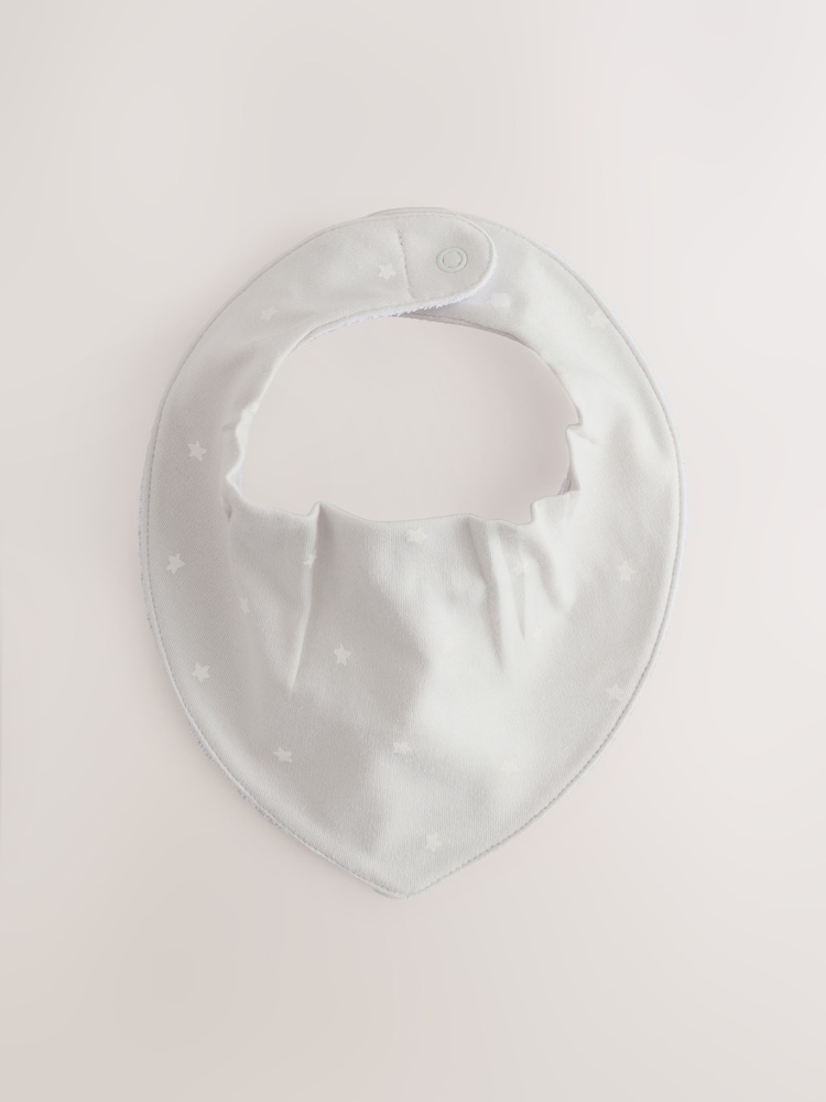 Buy Neutral Baby Dribble Bibs 5 Pack from Next Iceland