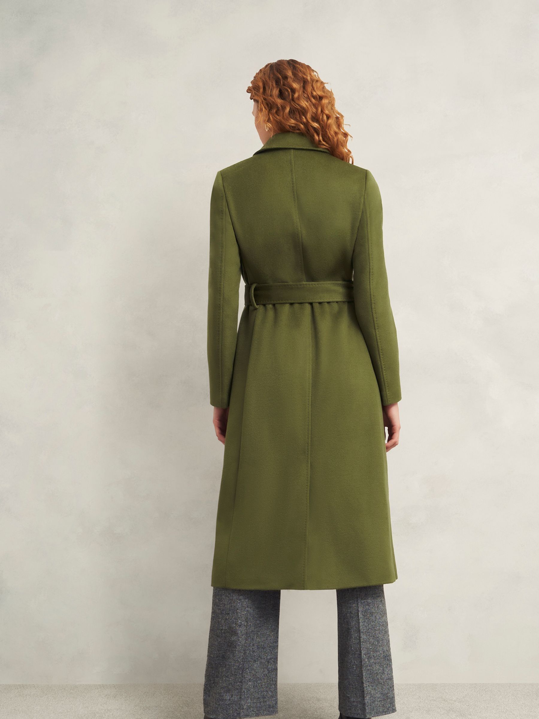 Buy Hobbs Green Petite Livia Wool Coat from the Next UK online shop