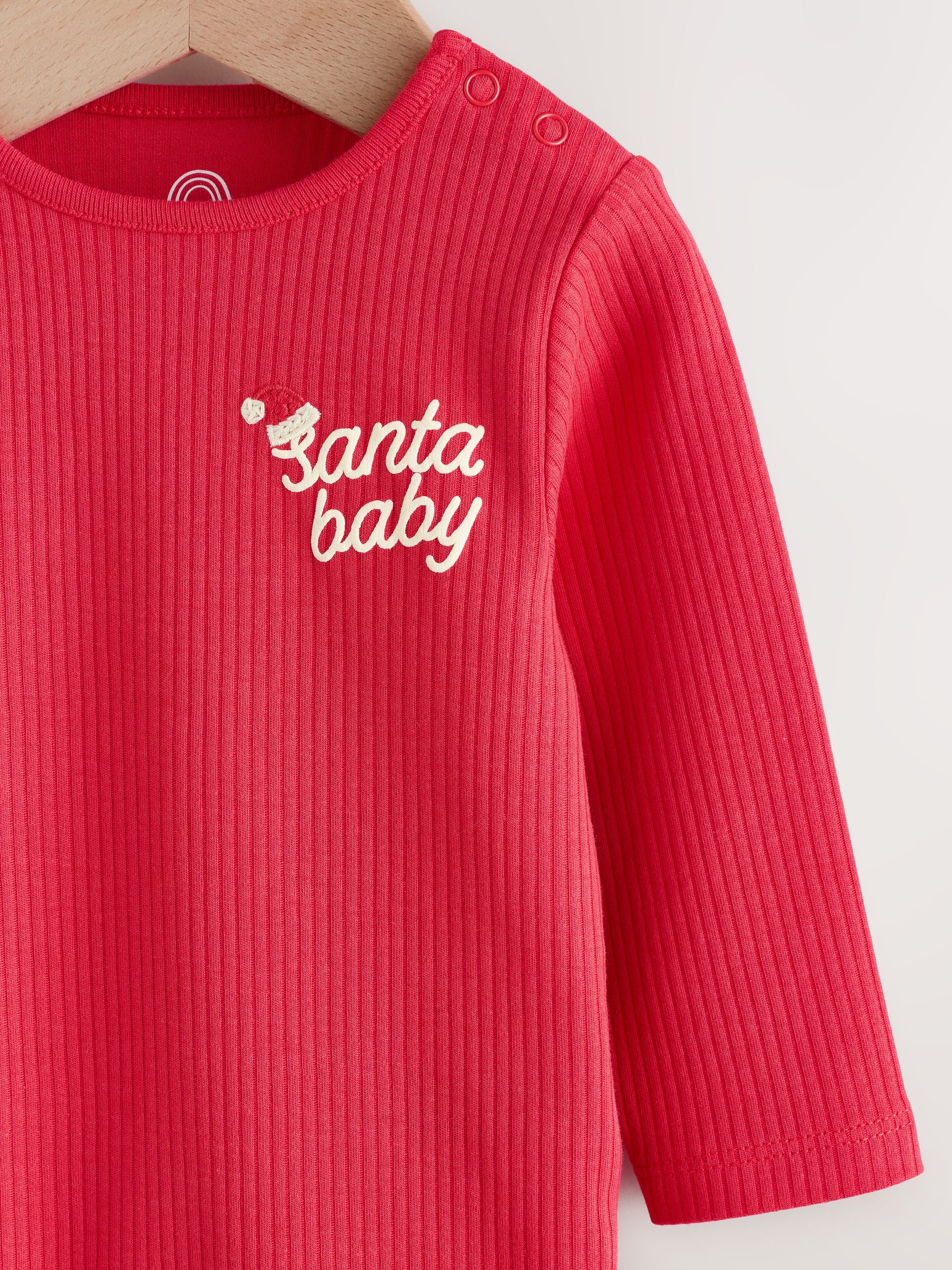 Buy Red Christmas Baby Bodysuit from Next USA