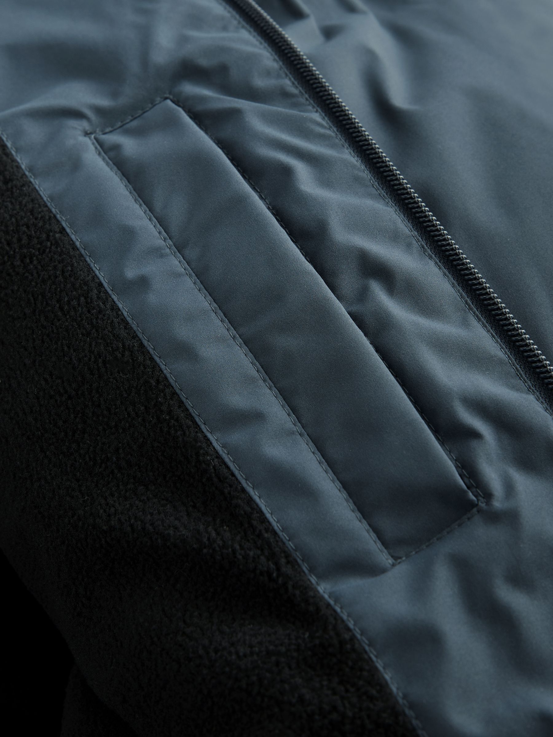 Buy Blue ThermoGen Shower Resistant Puffer Jacket from the Next UK ...