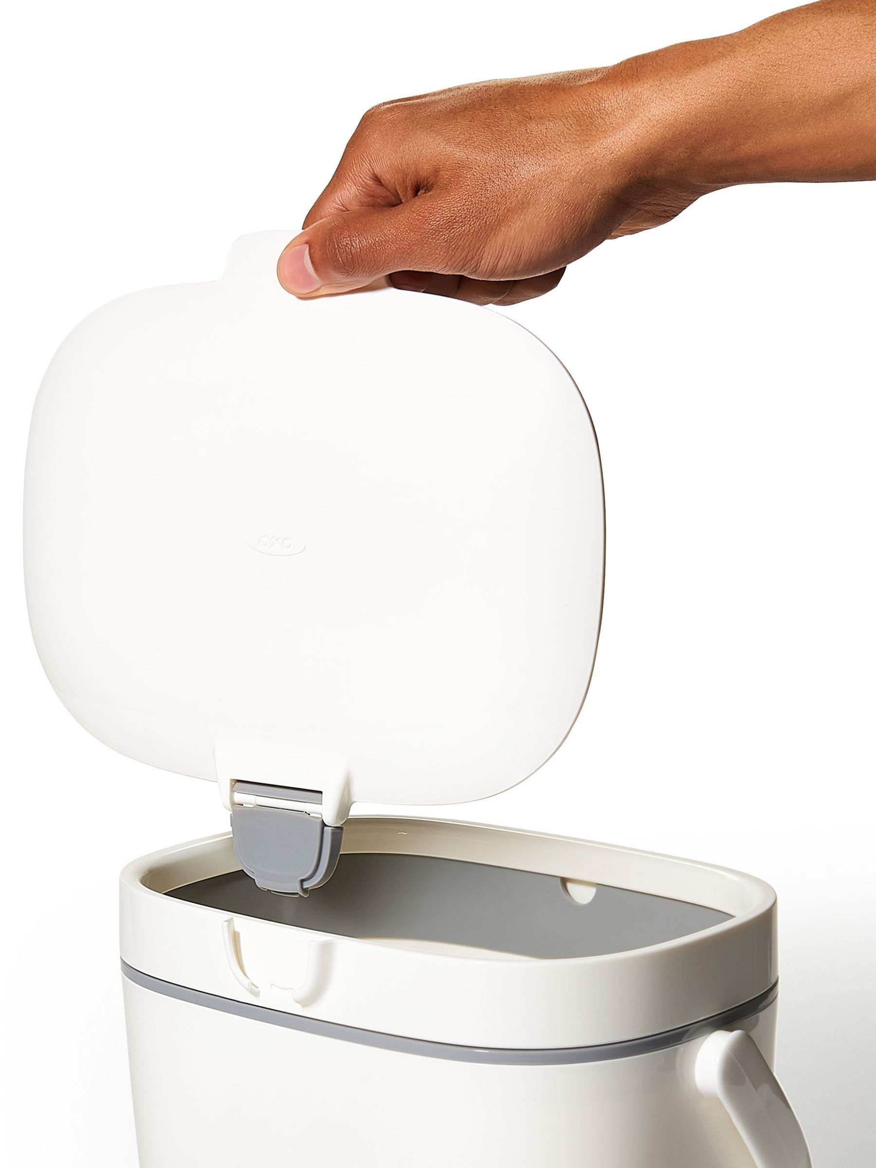 Buy Oxo Silver Large Good Grips Easy Clean Compost Bin Bin from the ...