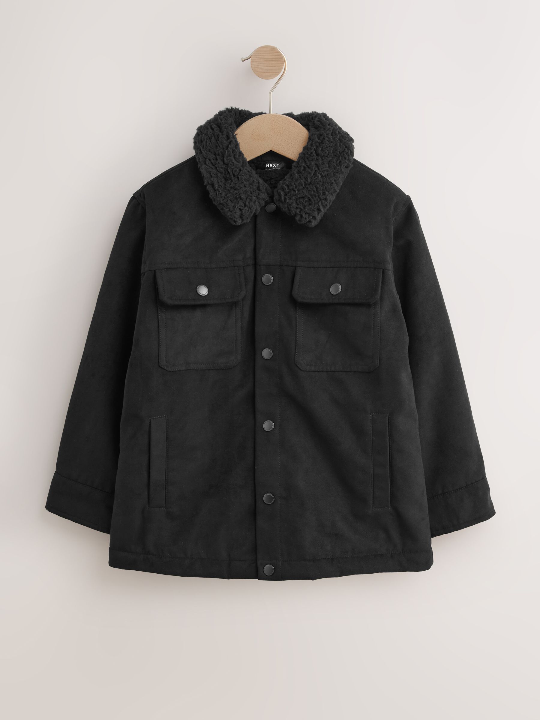 Buy Black Shacket (3-16yrs) from the Next UK online shop