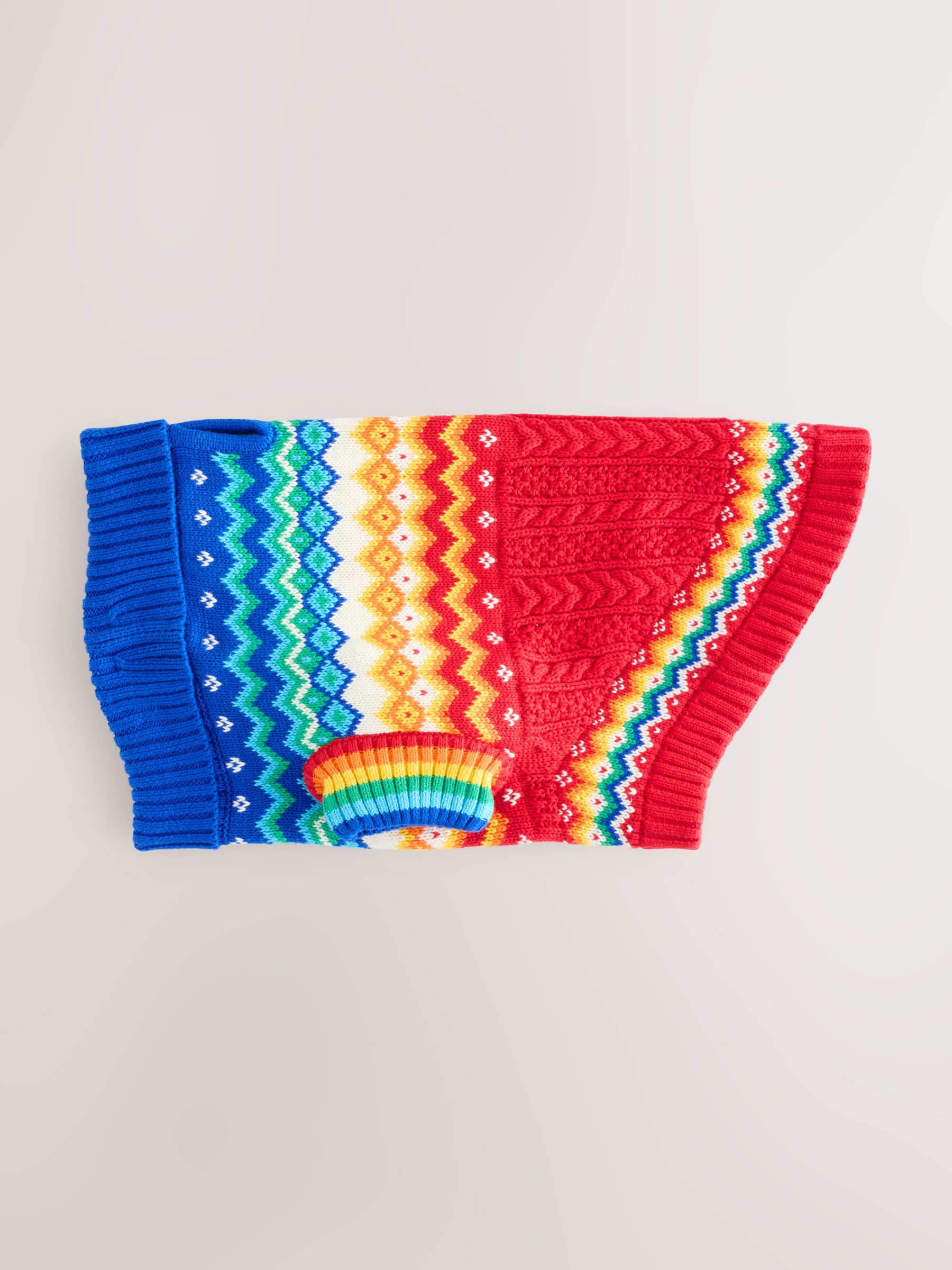 Buy Little Bird by Jools Oliver Multi Knitted Pets Jumper from the Next ...