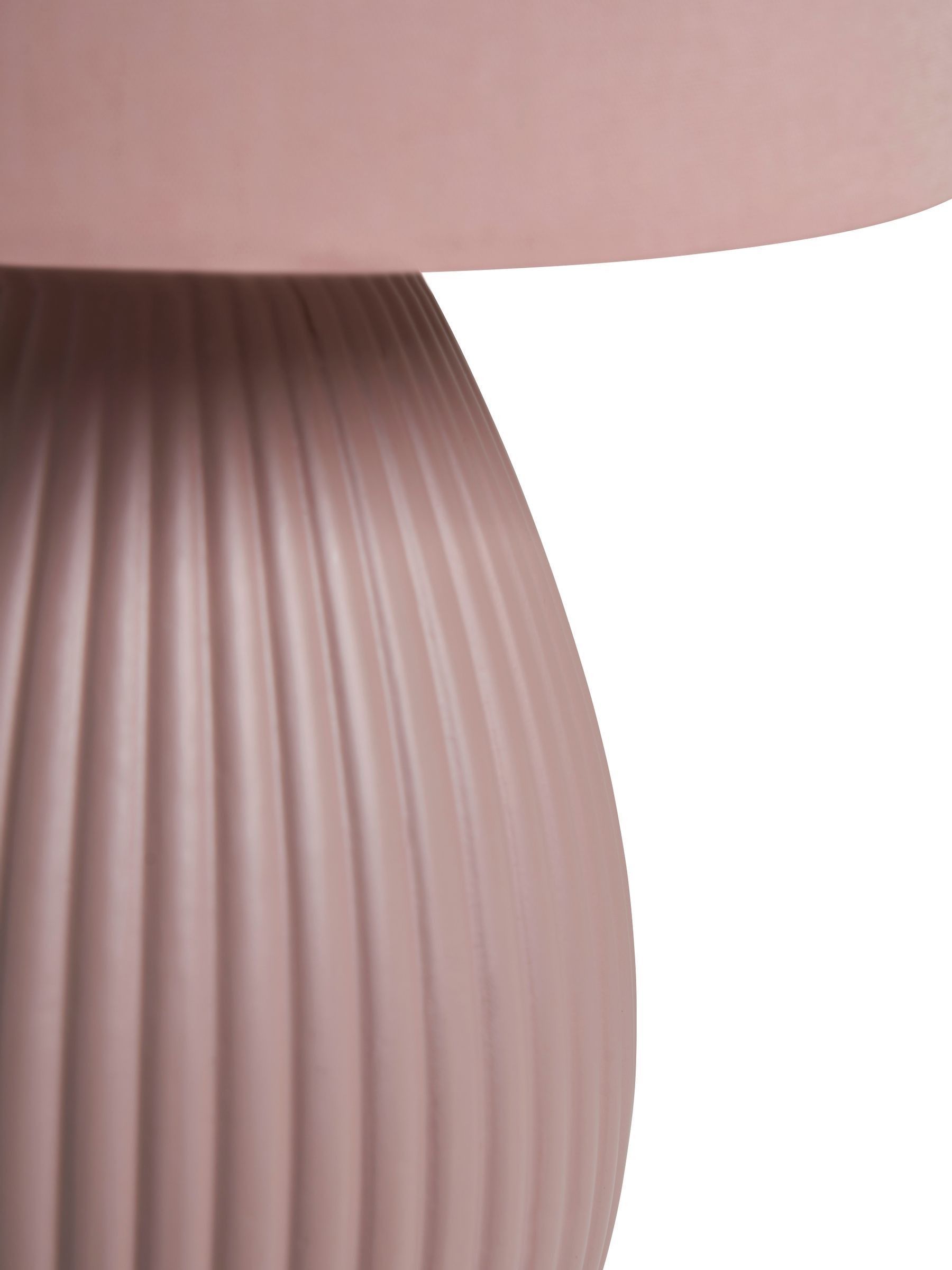 Buy BHS Set of 2 Dusky Pink Teardrop Ceramic Table Lamp from the Next ...