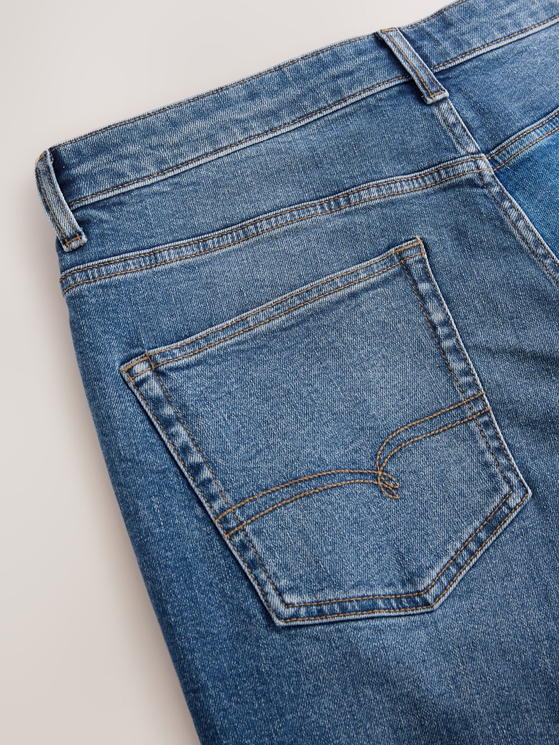 Buy Blue Mid Relaxed Fit Vintage Wash Denim Jeans from the Next UK ...