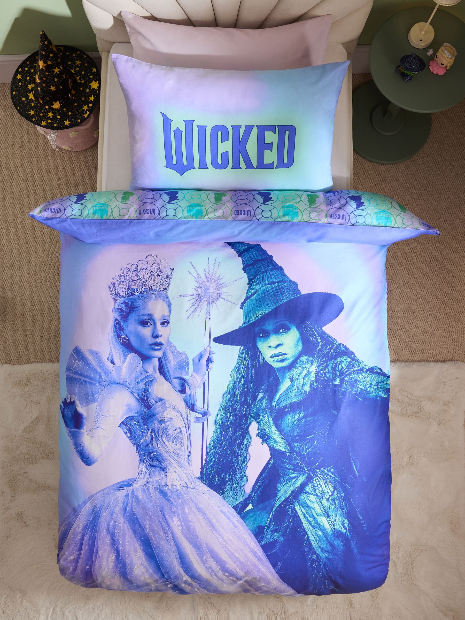 Buy Purple/Blue Wicked Duvet Cover and Pillowcase Set from Next USA