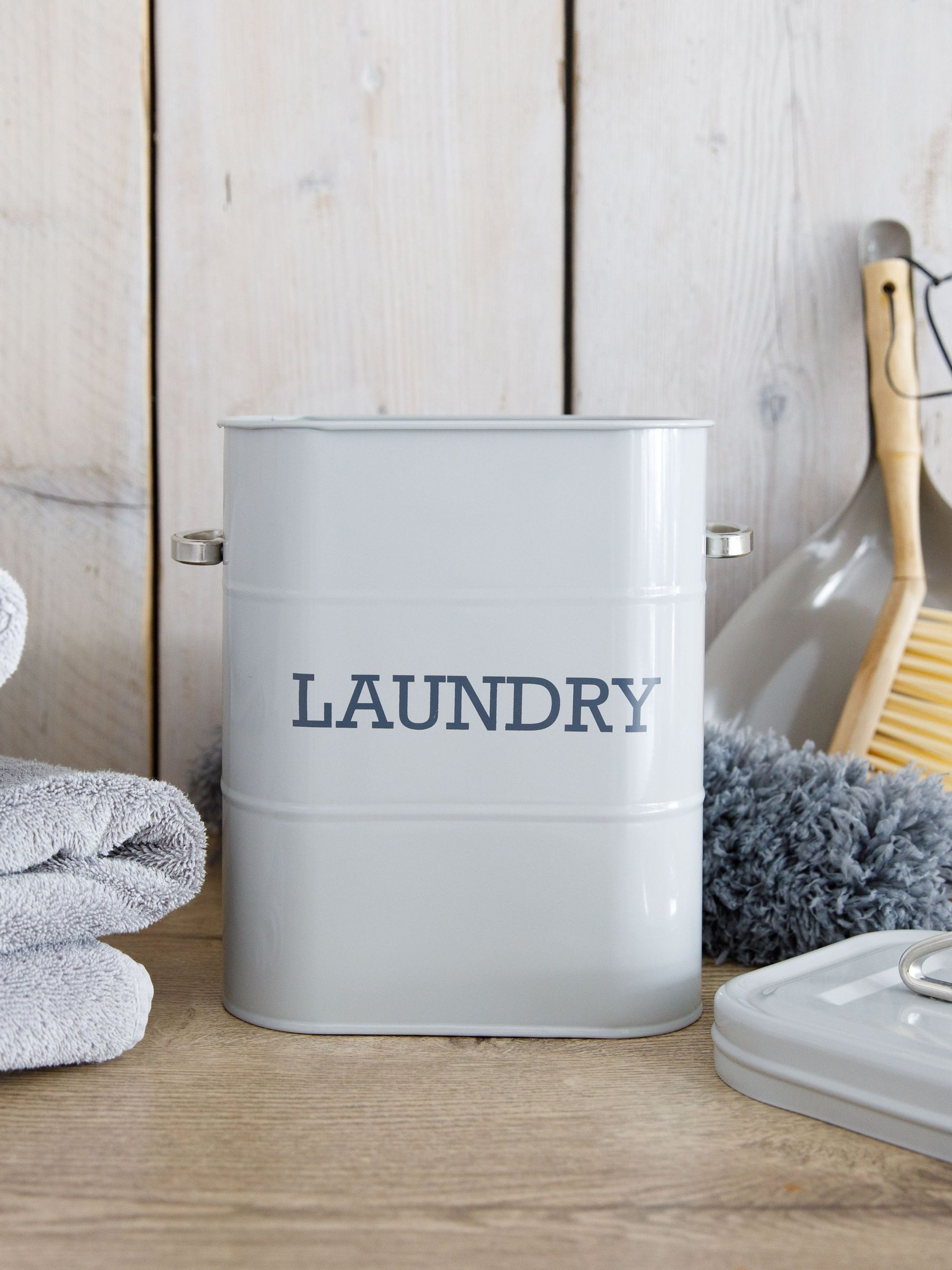 Buy Kitchencraft Grey Vintage Style Laundry Powder Tin from the Next UK ...