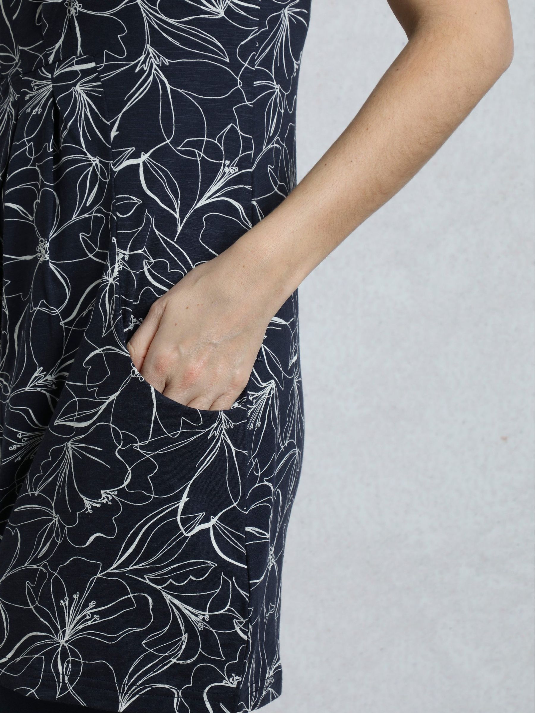 Buy Weird Fish Blue Indus Printed Jersey Tunic from the Next UK online shop