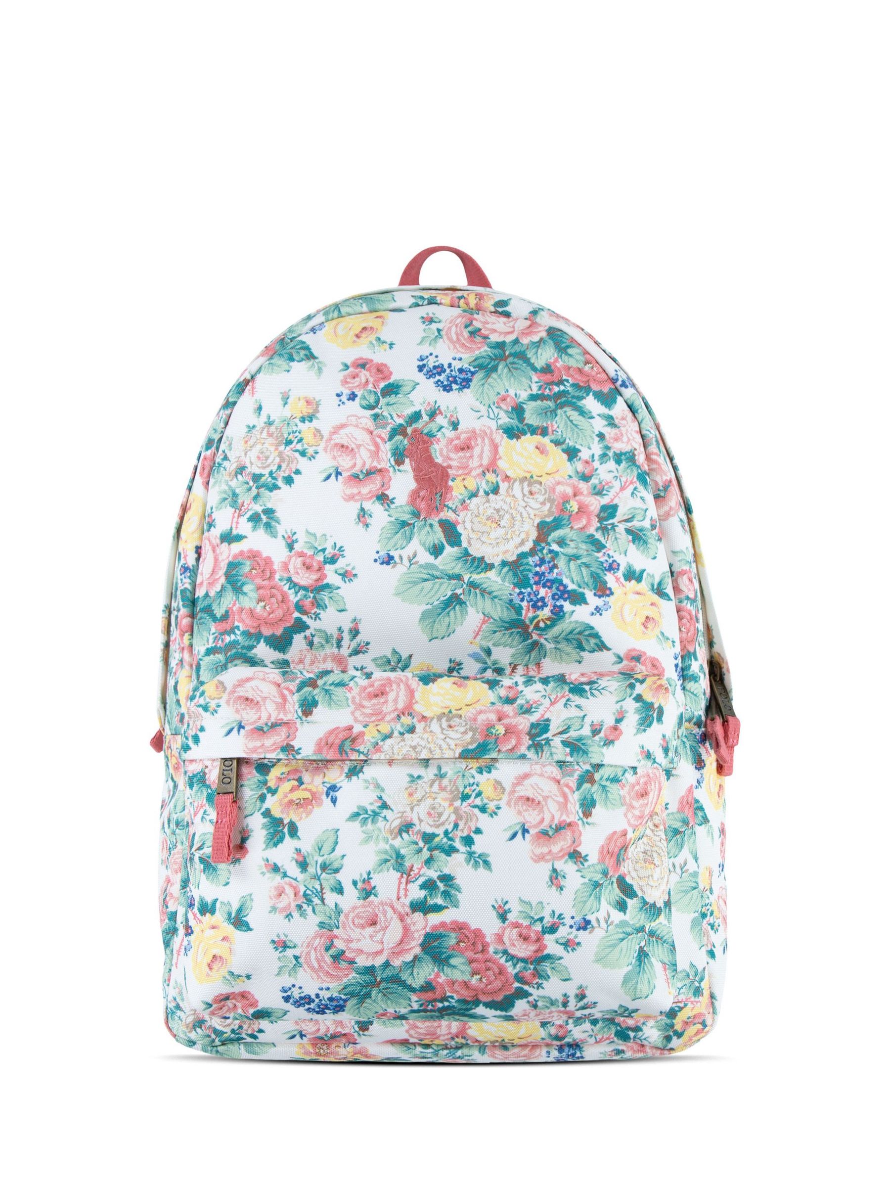 Buy Polo Ralph Lauren Pink Floral Print Backpack from the Next UK ...