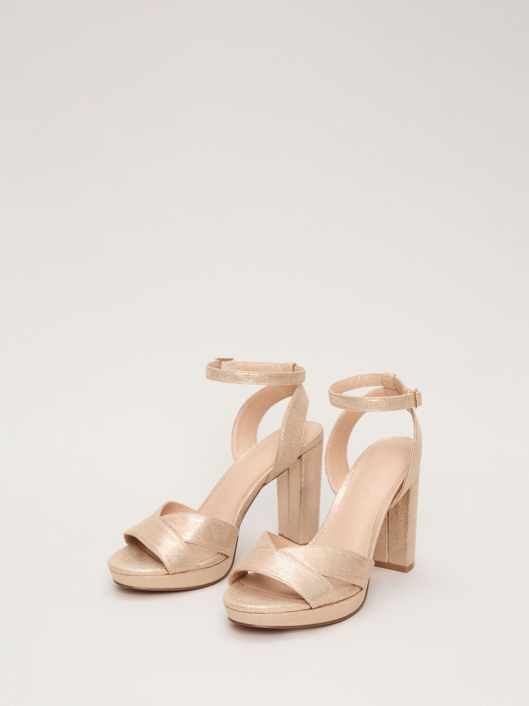 Buy Phase Eight Natural Phase Eight Natural Platform Sandals from the ...