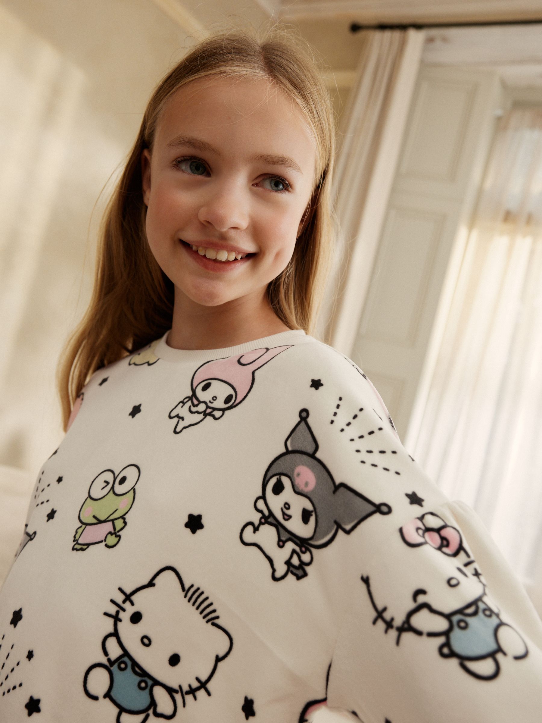 Buy Ecru Hello Kitty Cosy Fleece Pyjamas 1 Pack (3-16yrs) from Next South Africa