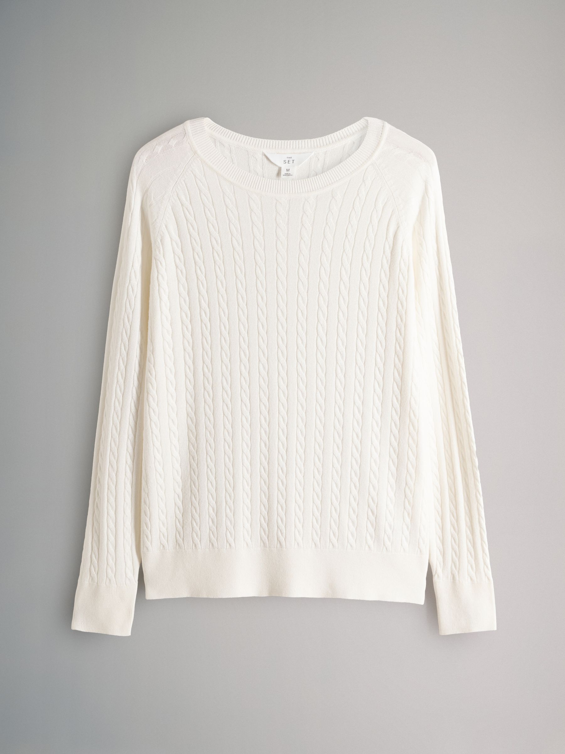 Buy The Set 3 Pack Bundle Knit Jumpers Cream from Next Ireland