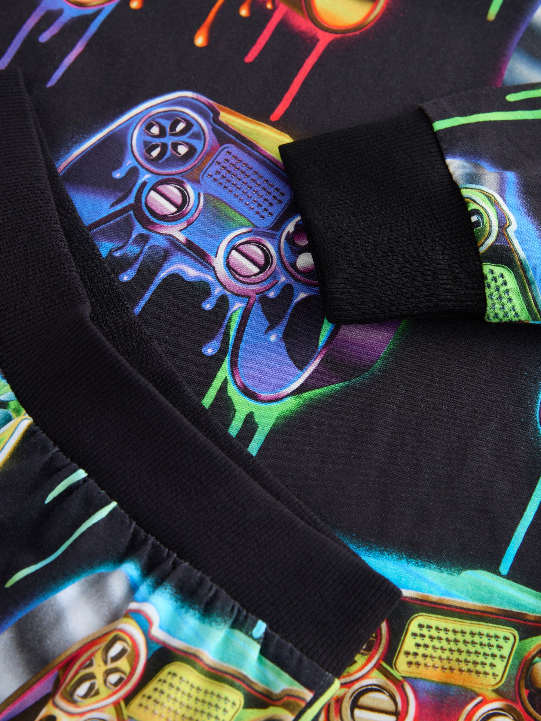 Buy Bright Gamer Single Long Sleeve Leg Pyjamas (3-16yrs) from the Next ...