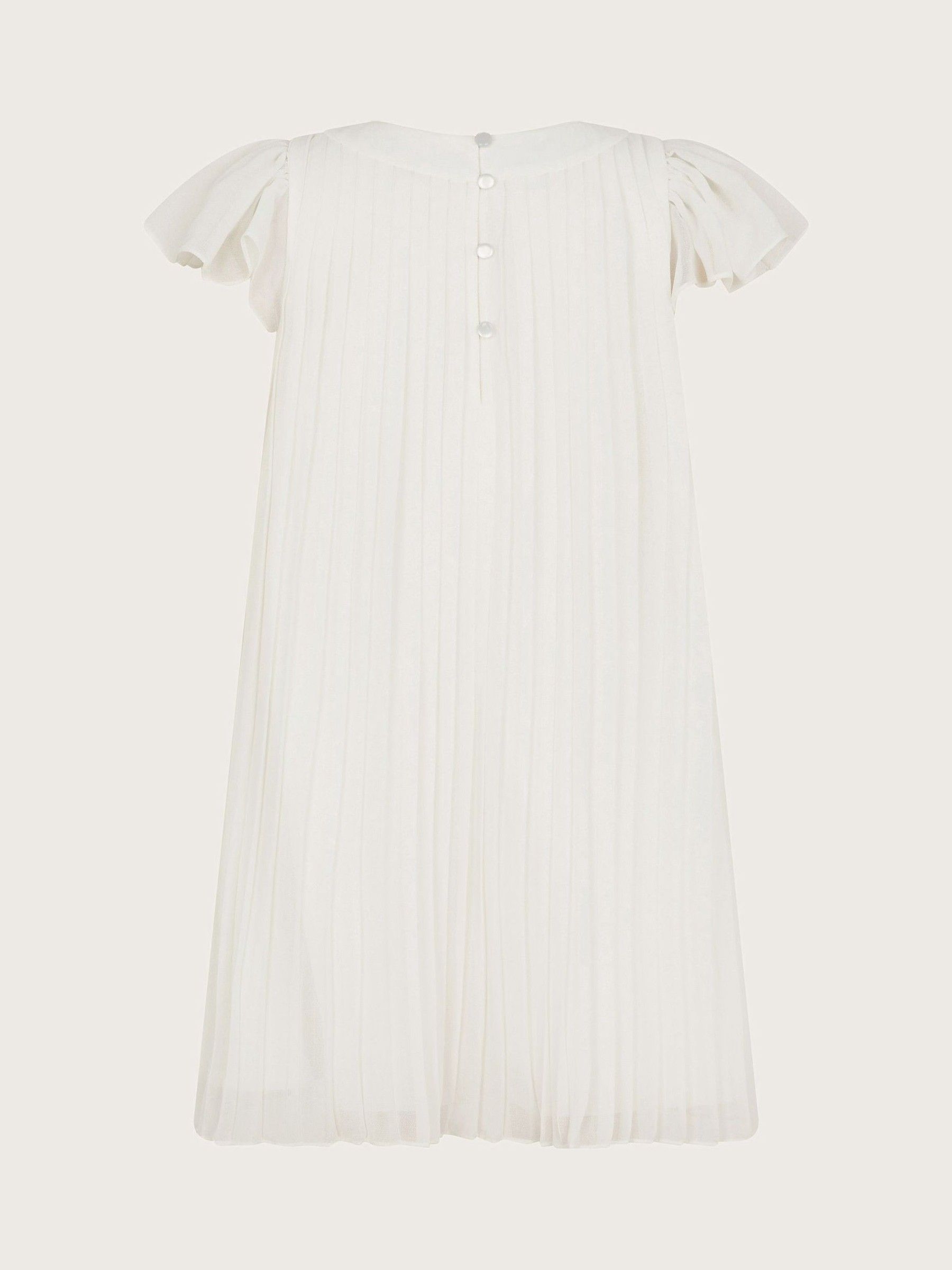 Buy Monsoon Natural Nellie Pleated Bridesmaid Dress from Next Australia