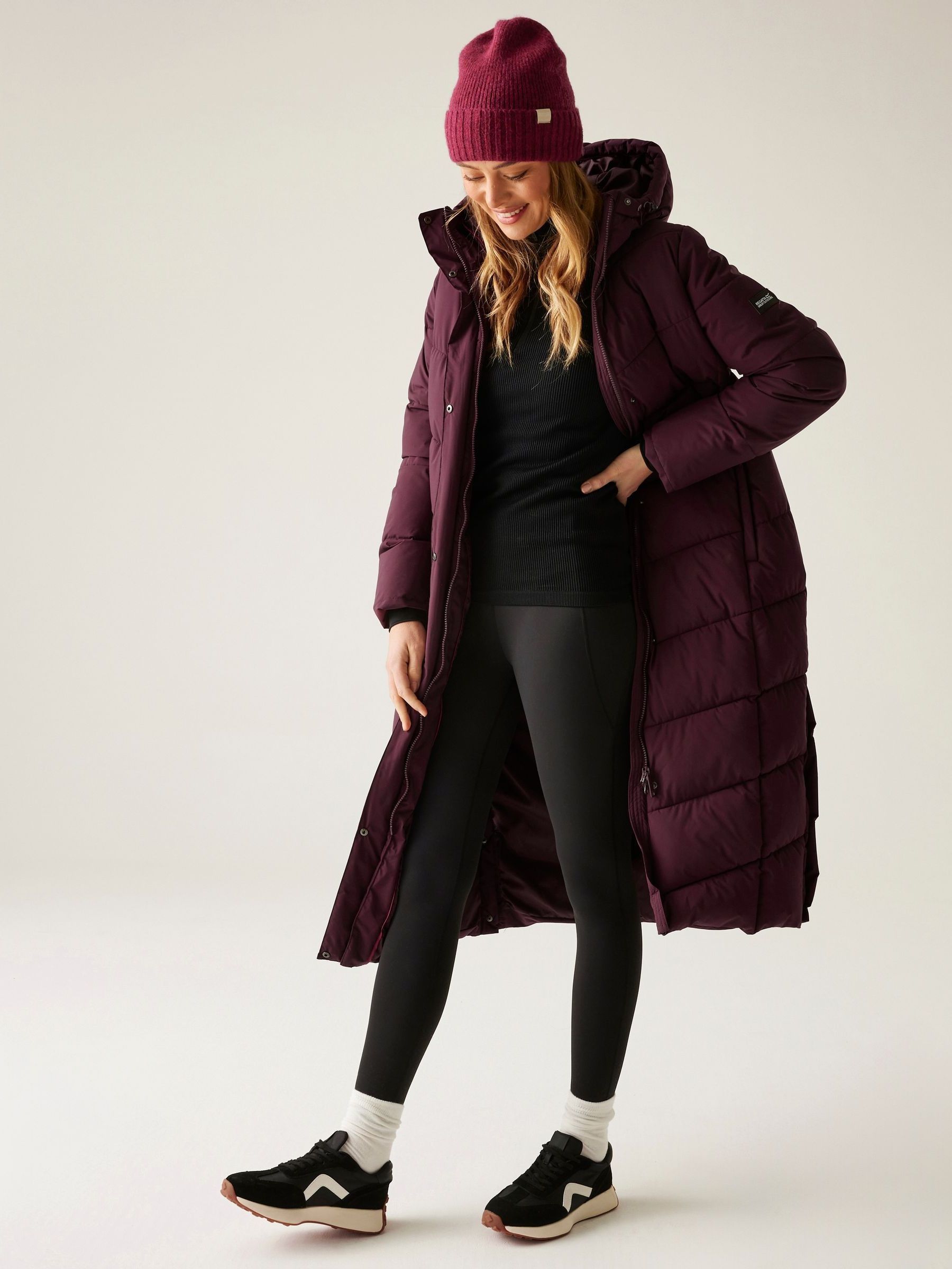 Buy Regatta Red Eloria Heavyweight Water Repellent Stretch Coat from ...