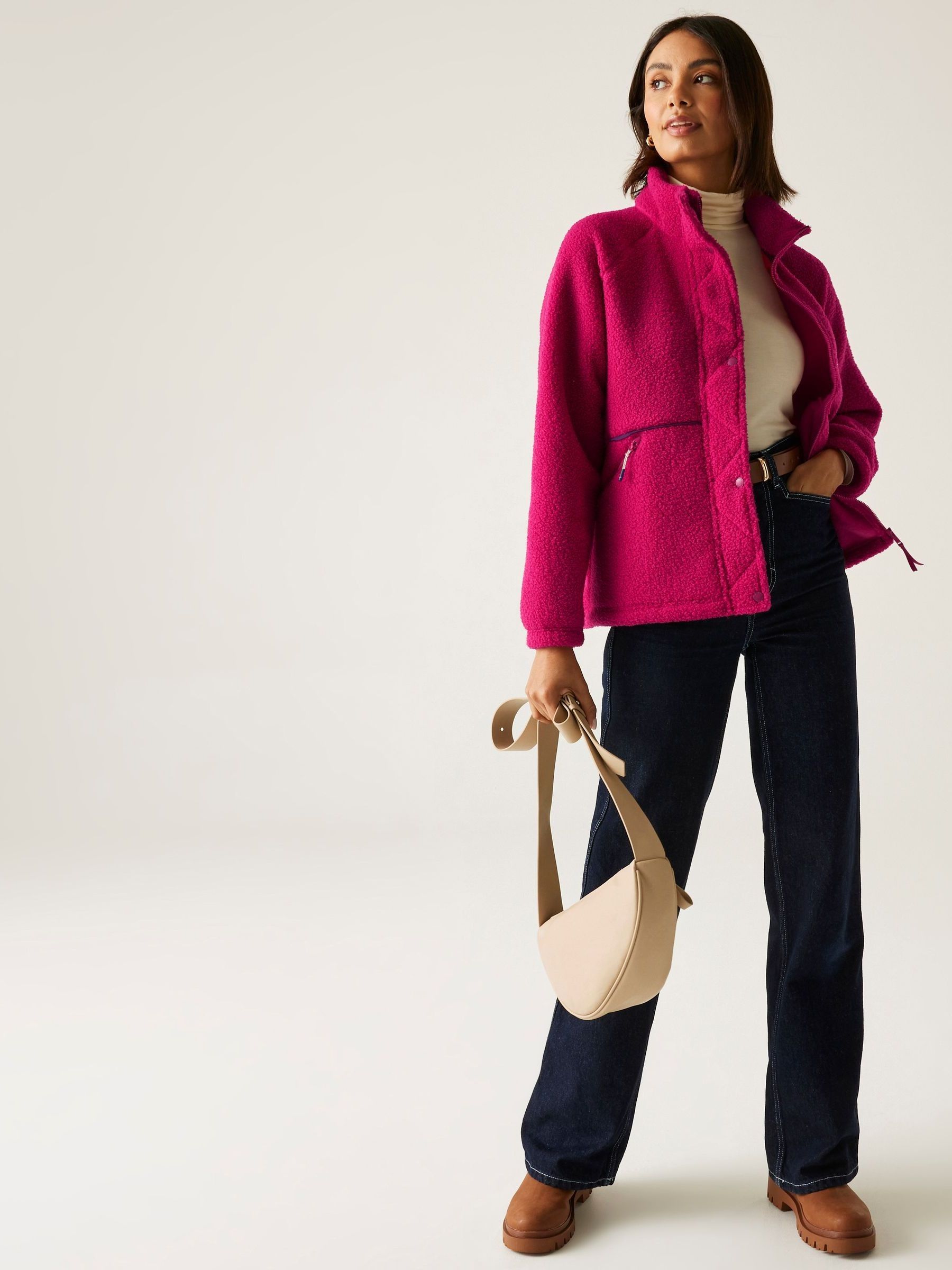 Buy Regatta Red Emilica Borg Fleece from the Next UK online shop