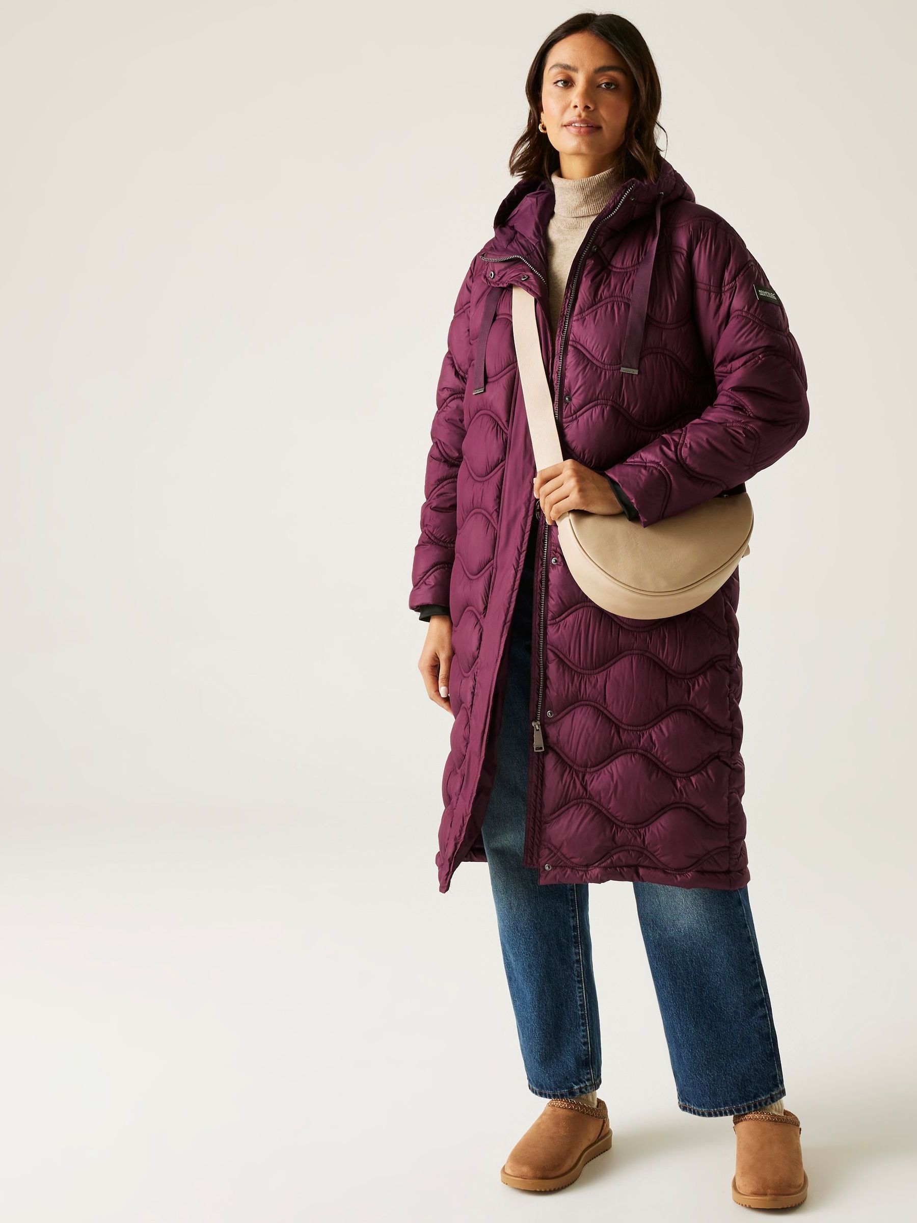 Buy Regatta Red Embrie Heavyweight Water Repellent Coats from the Next ...