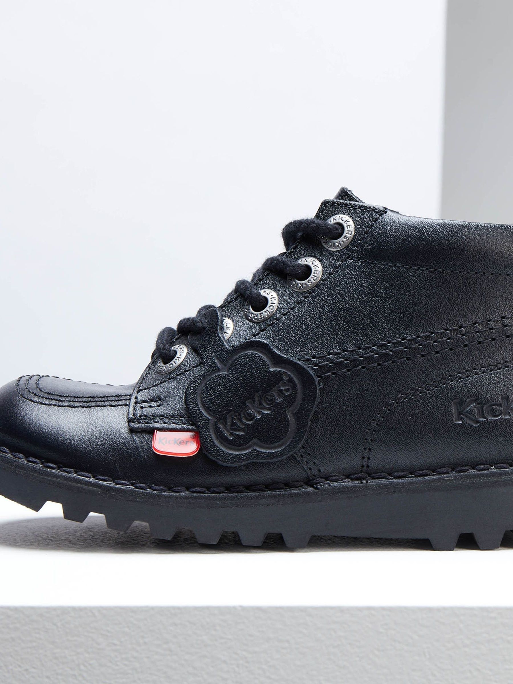 Buy Kickers Black Hi Zip Boots Trainers from the Next UK online shop