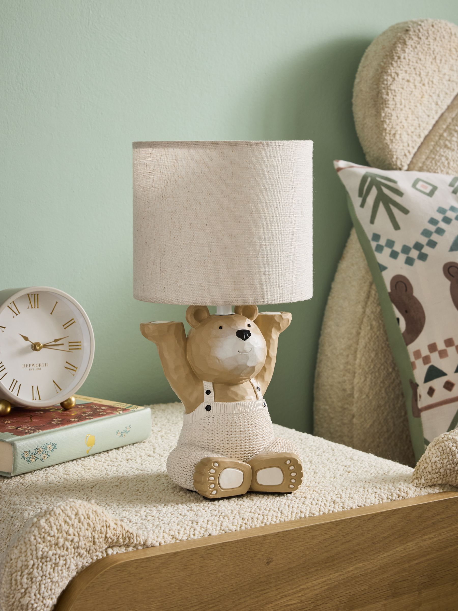 Buy Natural Bertie Bear Table Lamp from the Next UK online shop