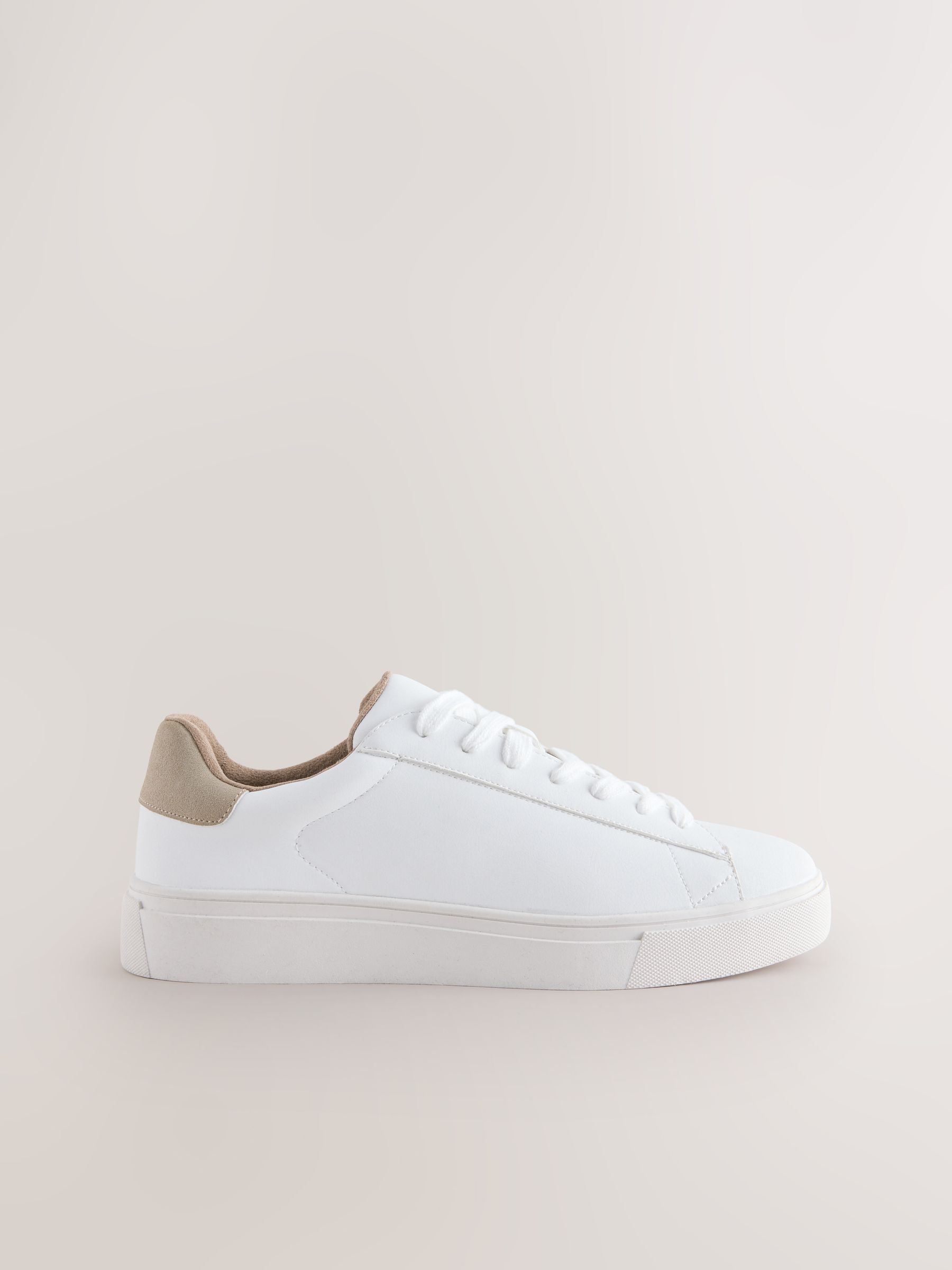 Buy White Smart Casual Longline Trainers from the Next UK online shop