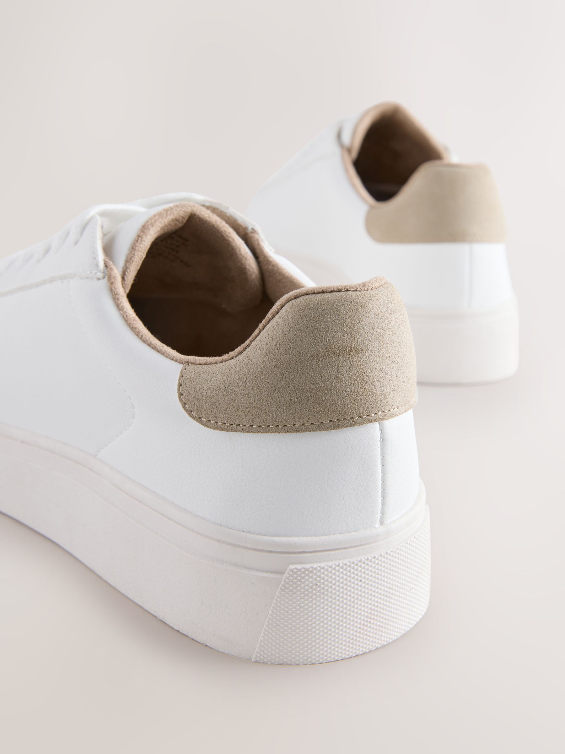 Buy White Smart Casual Longline Trainers from the Next UK online shop