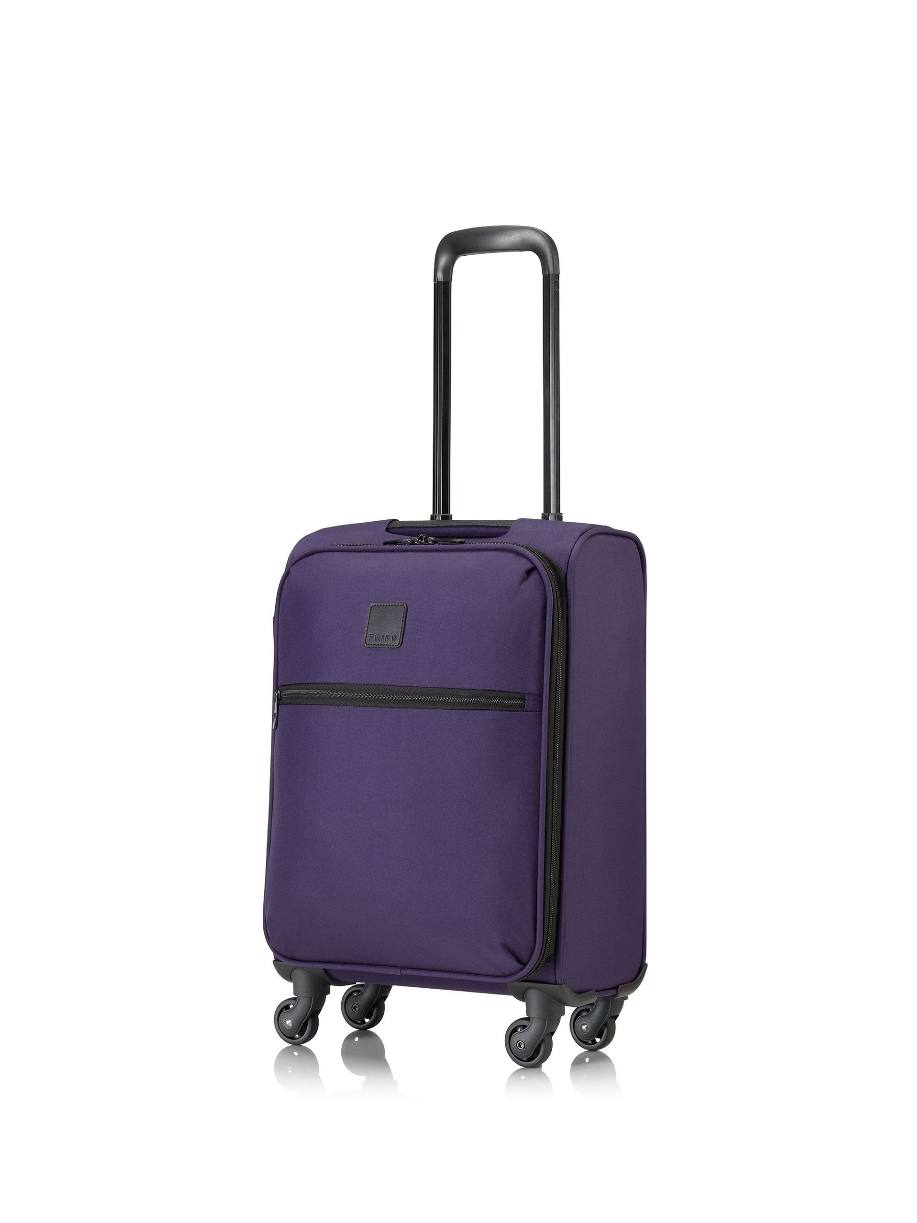 Buy Tripp Purple Ultra Lite Cabin 4 Wheel Suitcase 55cm from the Next ...