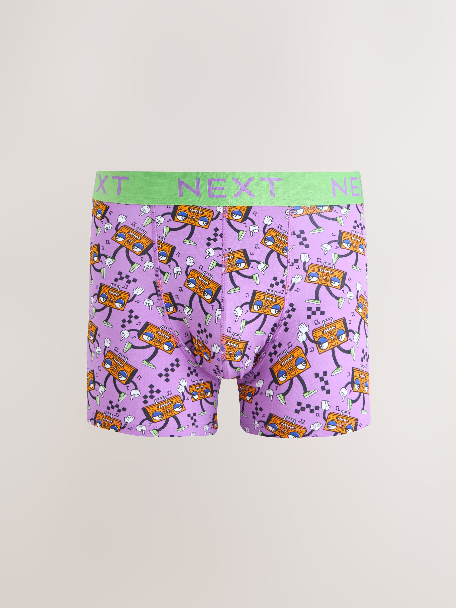 Buy Bright Disco Character 8 pack Trunk Boxers from Next New Zealand