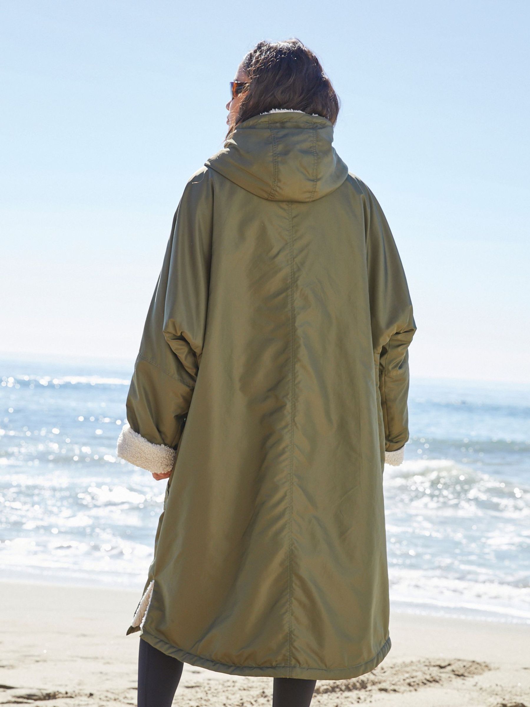 Buy Khaki Green Active Swim Changing Robe from the Next UK online shop