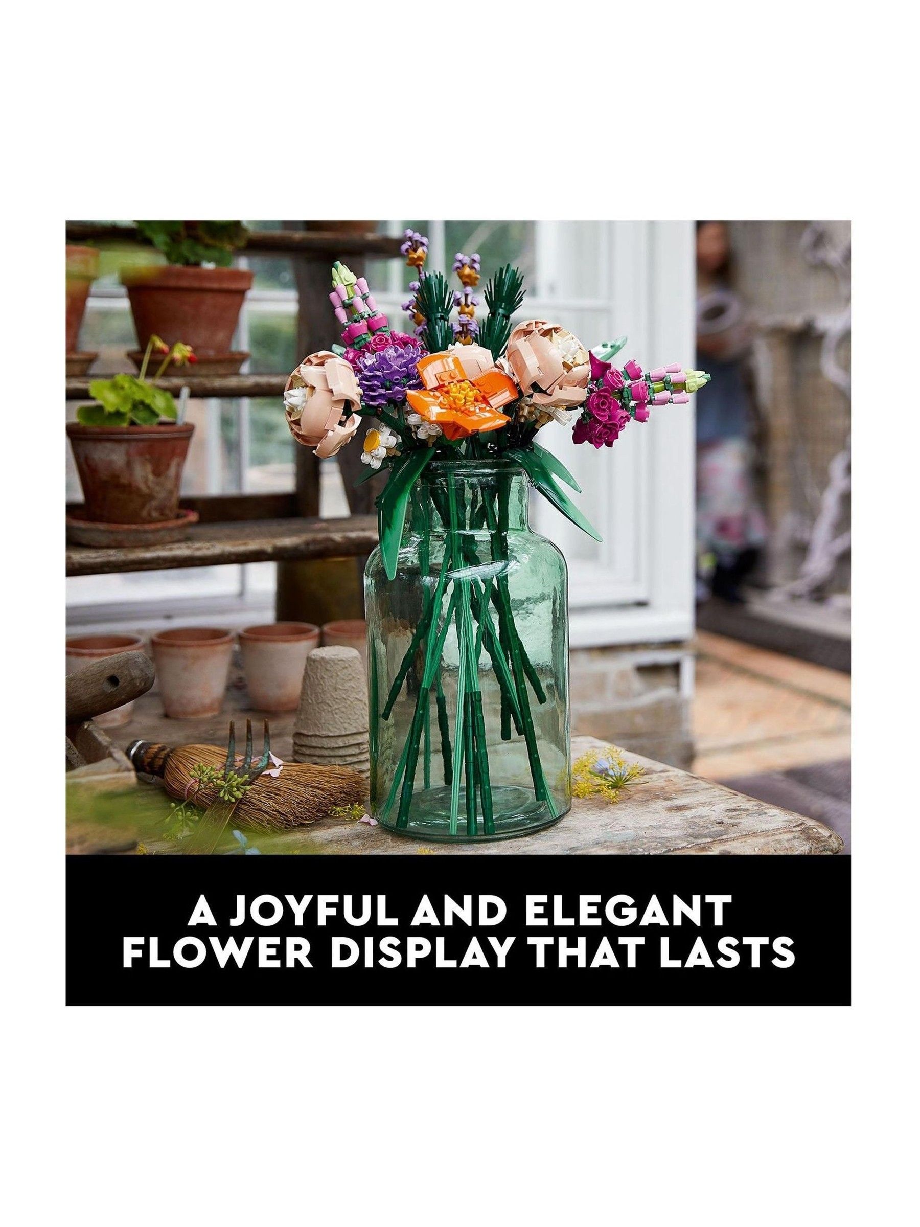 Buy LEGO Icons Flower Bouquet Set for Adults 10280 from the Next UK ...