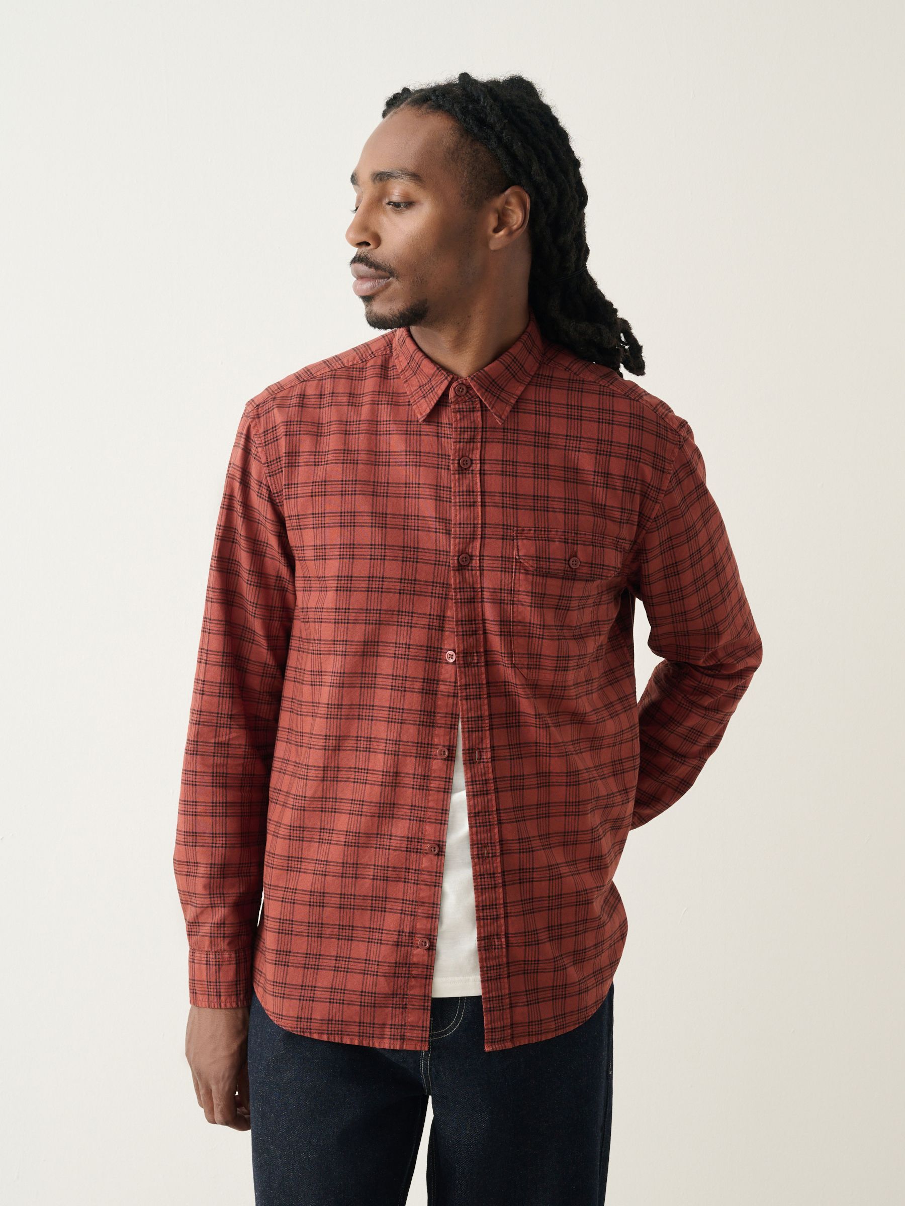 Buy Red Check Long Sleeve Shirt from the Next UK online shop
