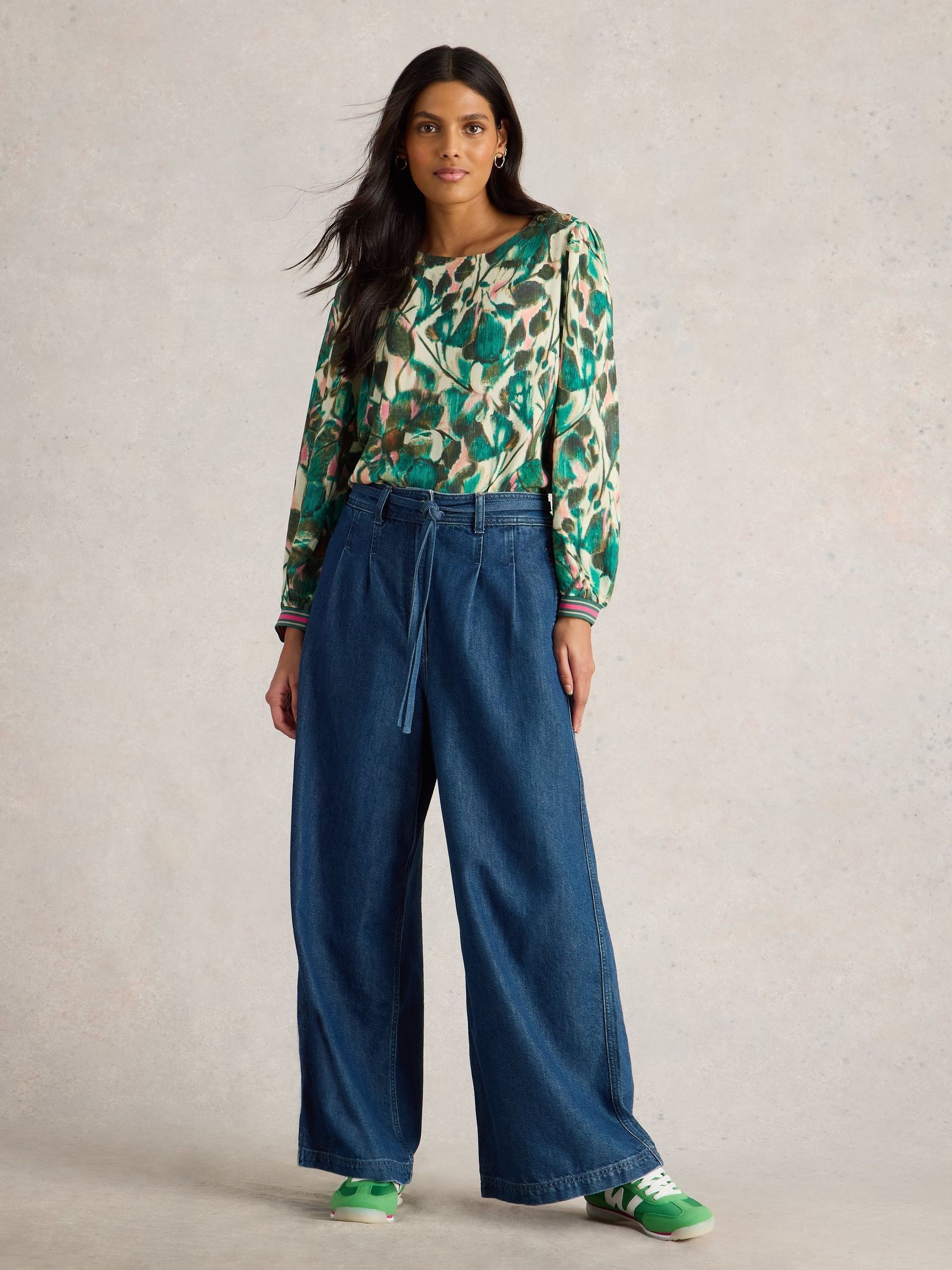 Buy White Stuff Green Angie Top from Next Australia