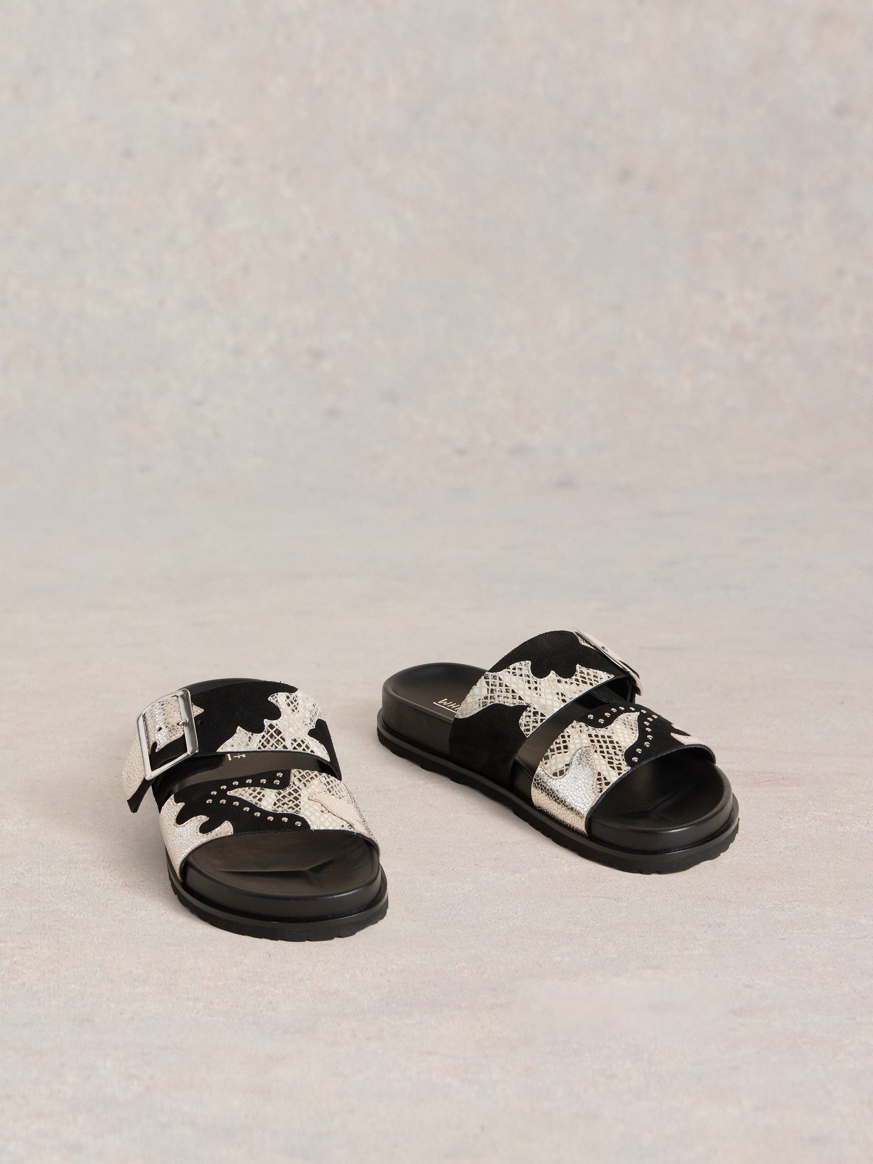 Buy White Stuff Black Whitney Western Sliders from the Next UK online shop