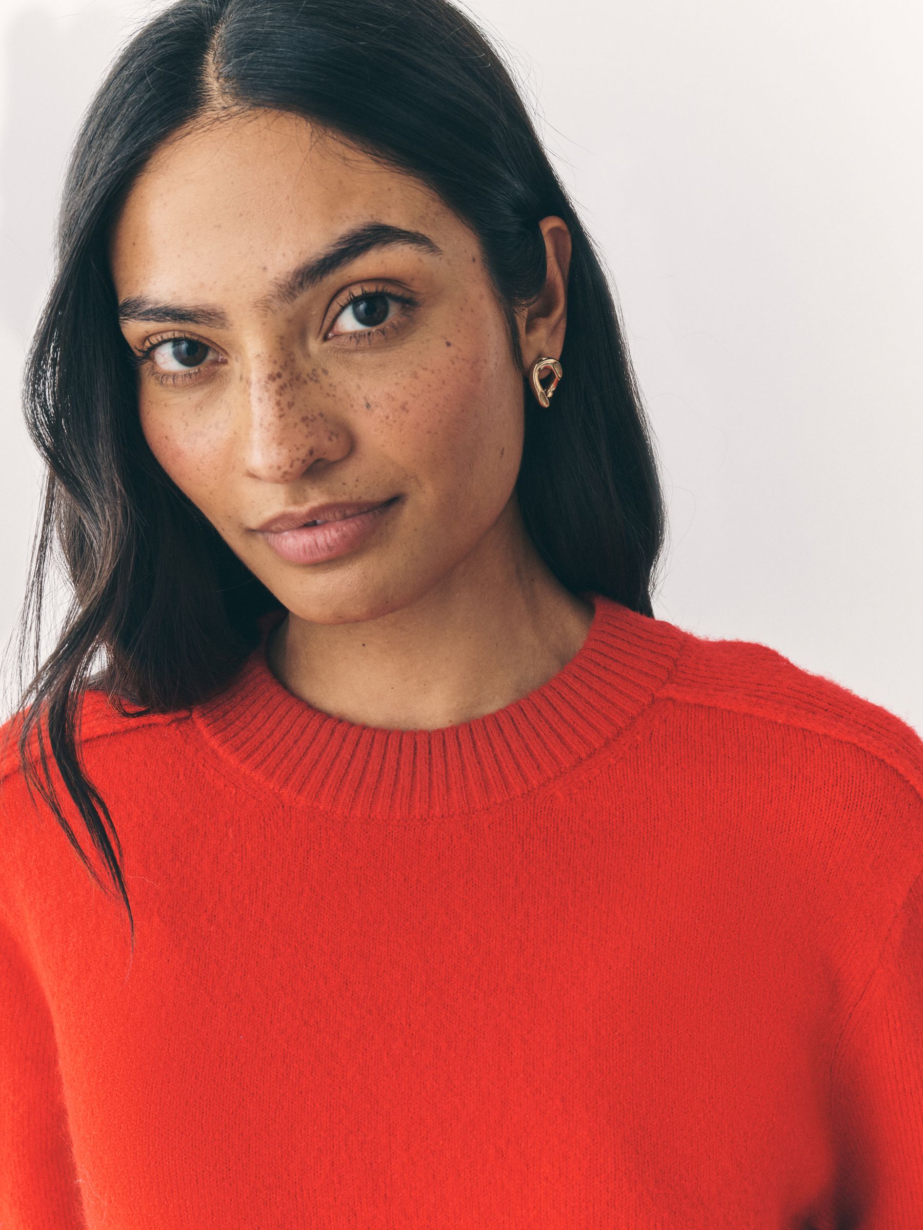 Buy Red Knitted Jumper With Wool from the Next UK online shop