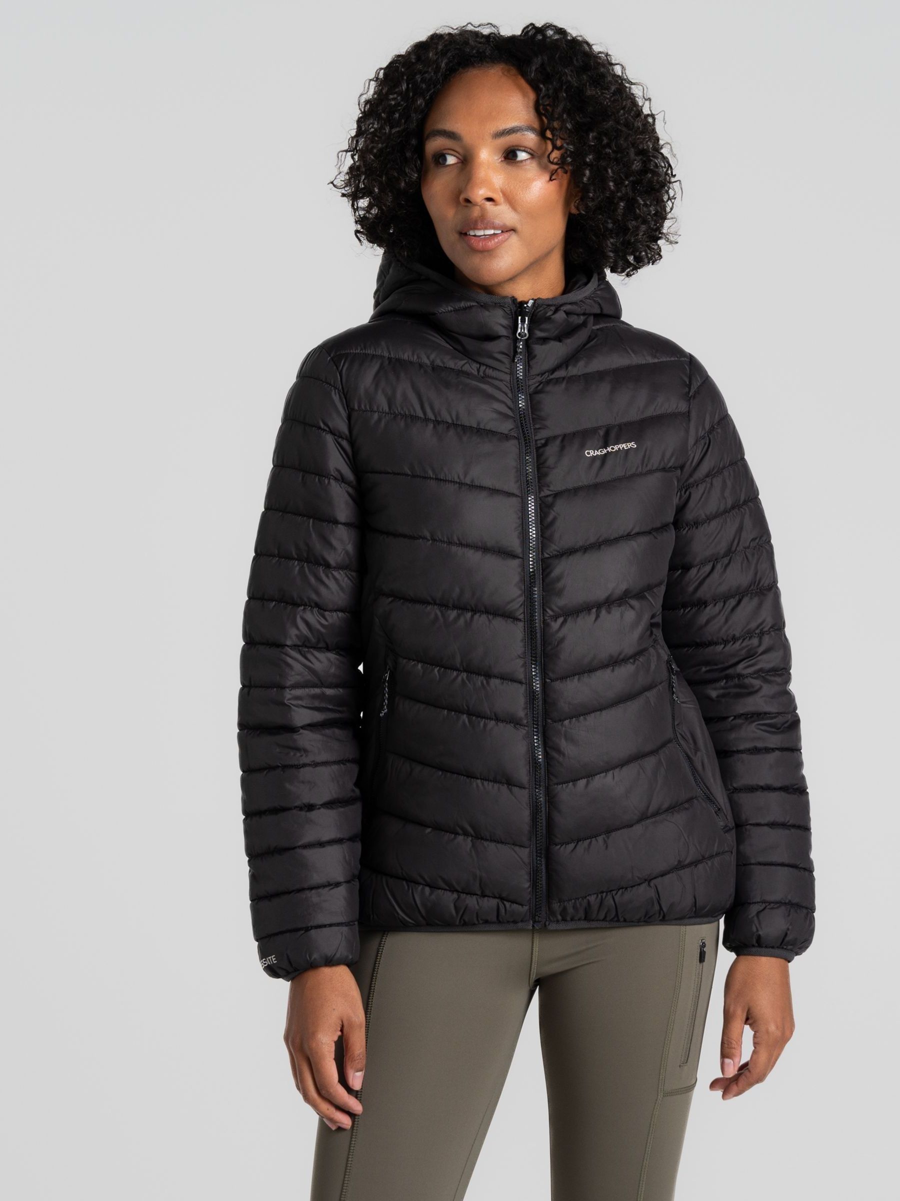 Buy Craghoppers Complite IX Hooded Black Jacket from the Next UK online shop