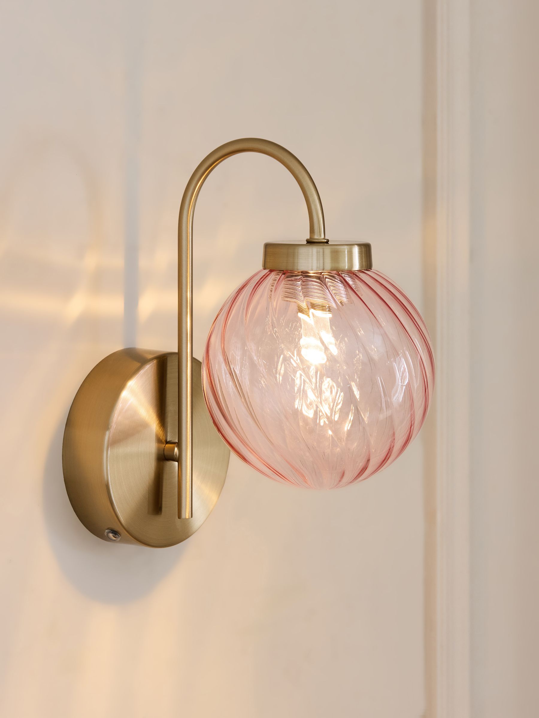 Buy Pink Freya Rechargeable Wireless Wall Light from the Next UK online ...