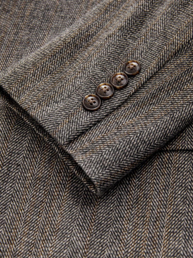 herringbone pattern suit fabric