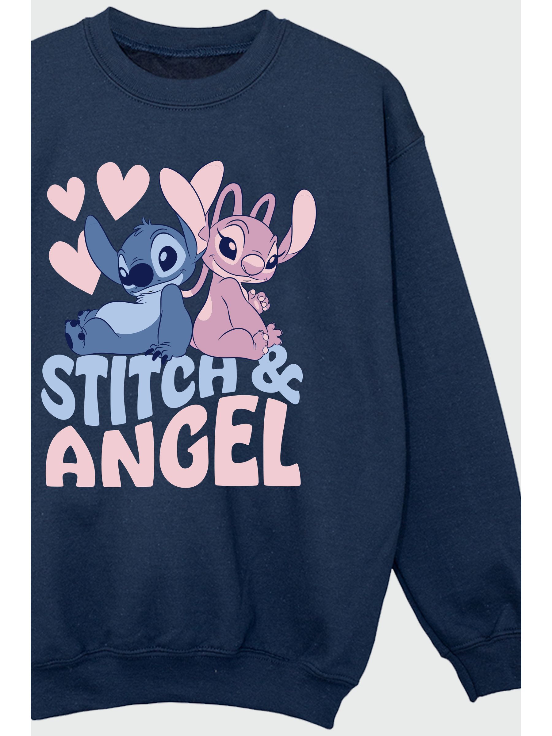 Buy Brands In Girls Disney Lilo and Stitch Angel Sweatshirt from Next ...
