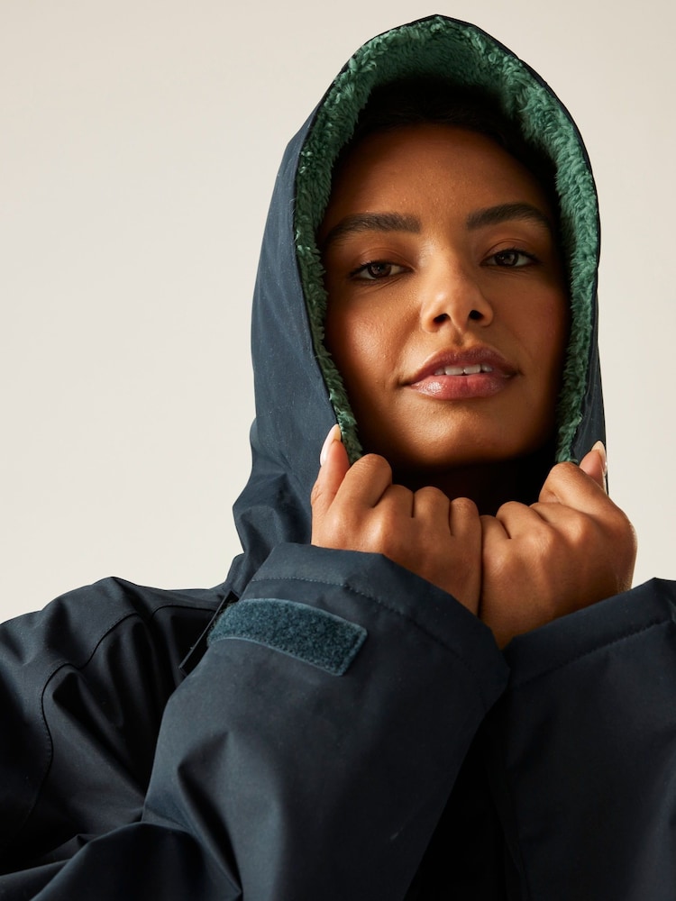 Buy Regatta Navy/Green Adult Waterproof Changing Robe from Next Ireland