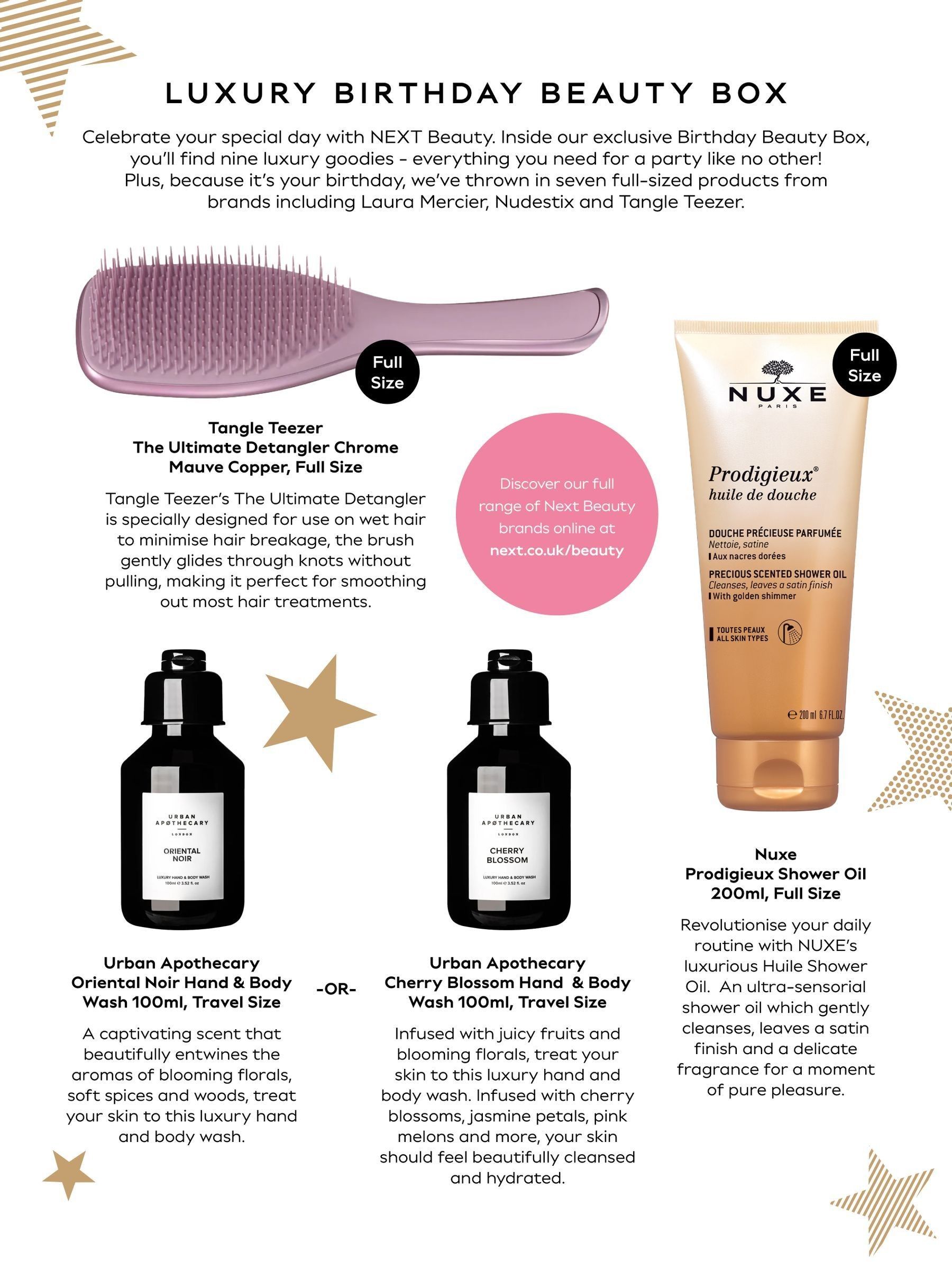 Buy Luxury Birthday Beauty Box (Worth Over £182) from the Next UK ...