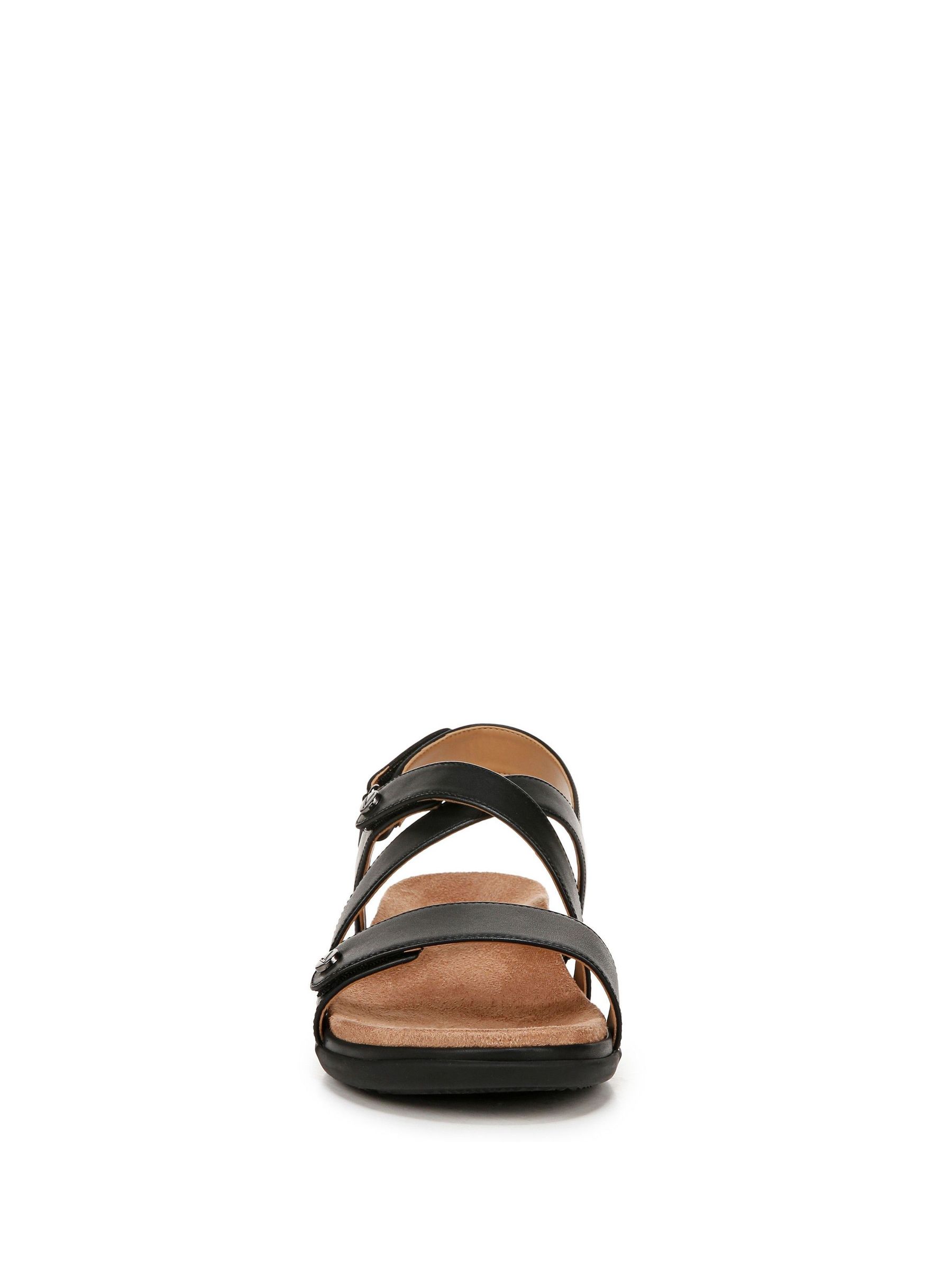 Buy Vionic Black Wide Fit Cypress Gladiator Arch Support Sandals from ...